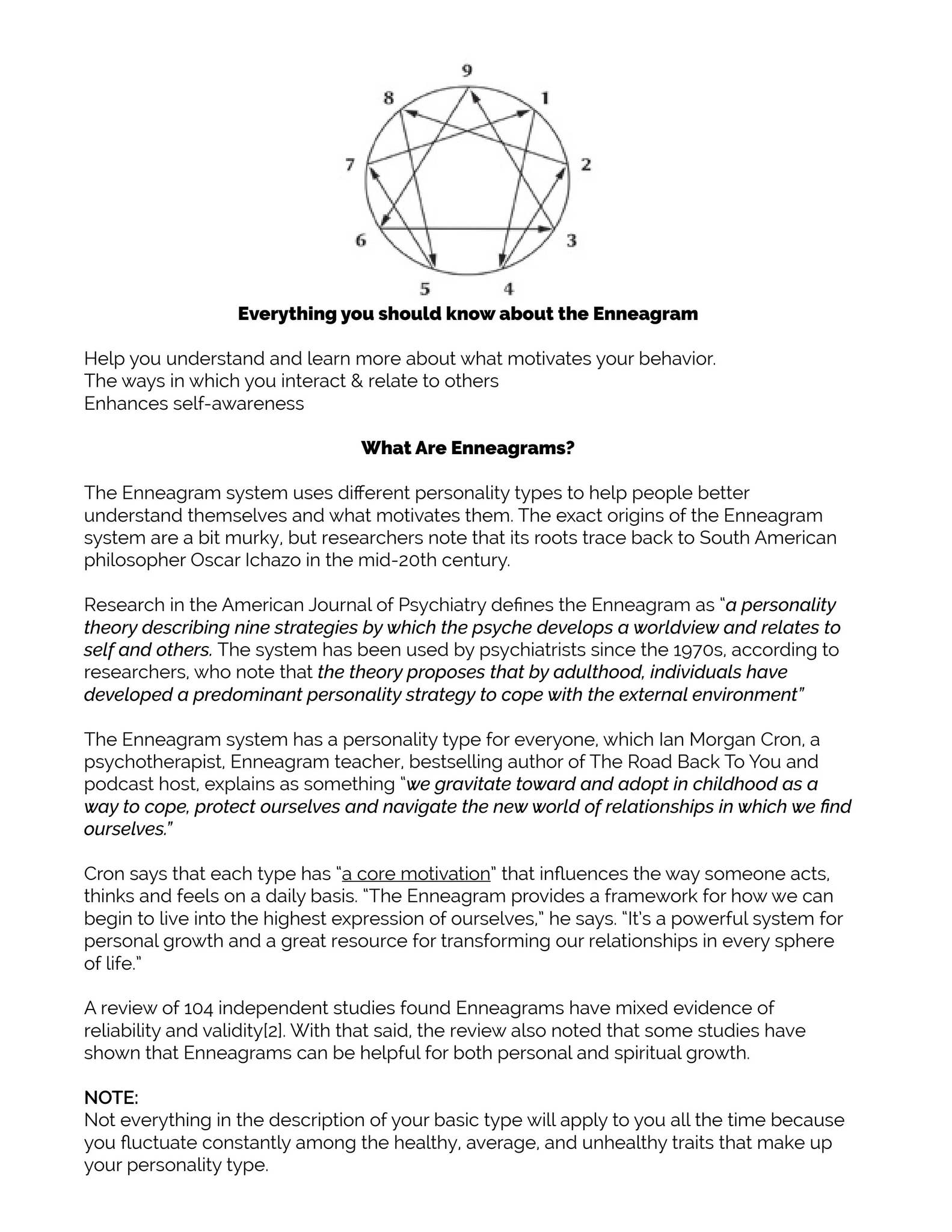 Enneagram Class :) by ShalimarUMC - Issuu