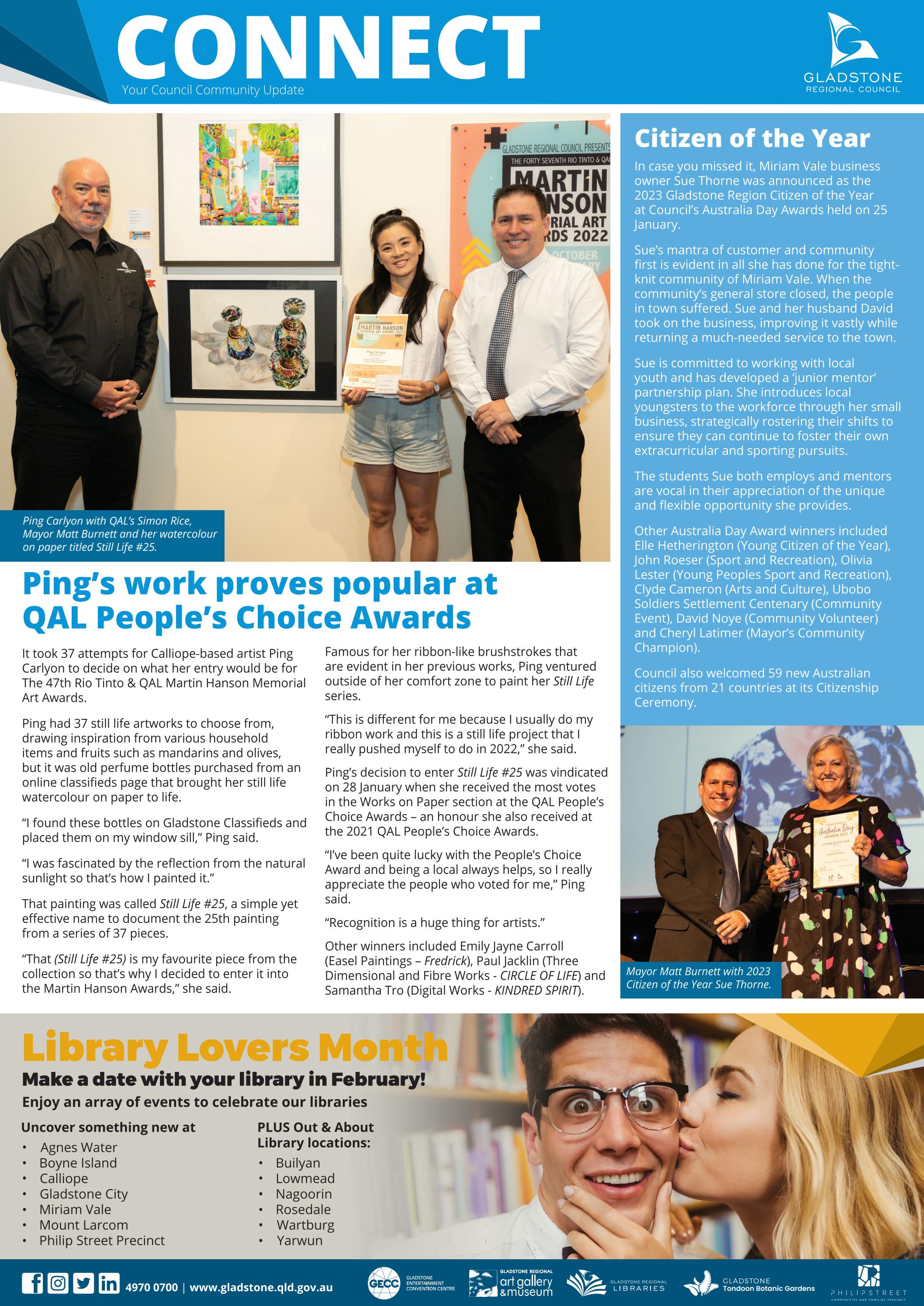 CONNECT - Issue 9 February 2023 by Gladstone Regional Council - Issuu