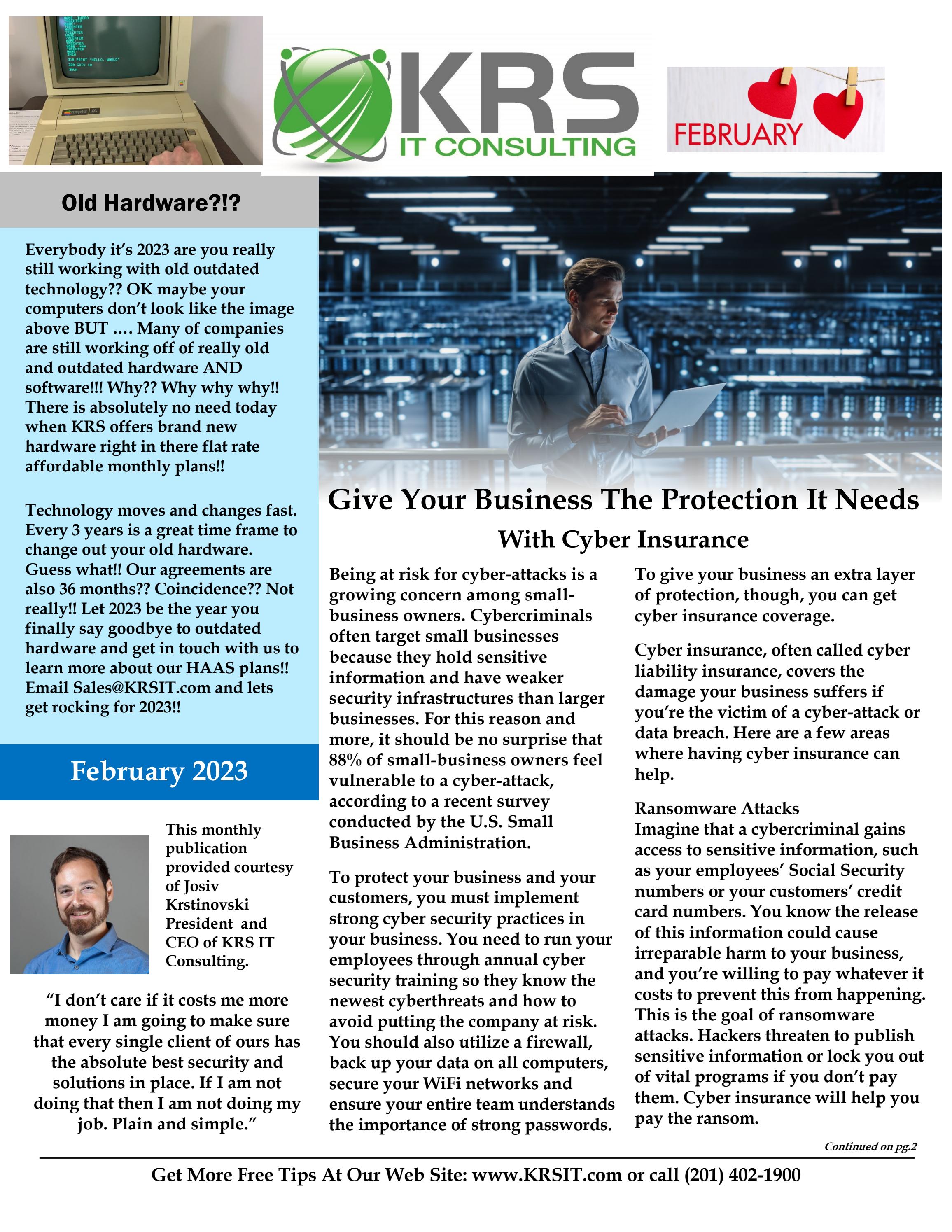 February 2023 Technology Briefing by Derek Brown - Issuu