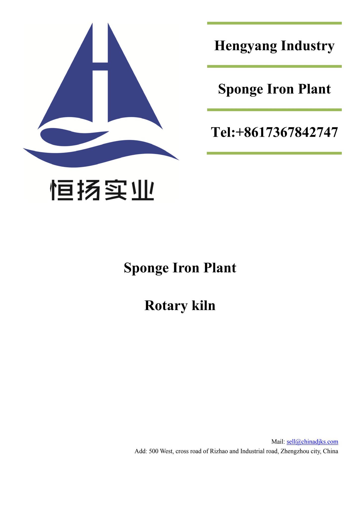 Sponge Iron Plant, DRI Plant by Li Gary - Issuu