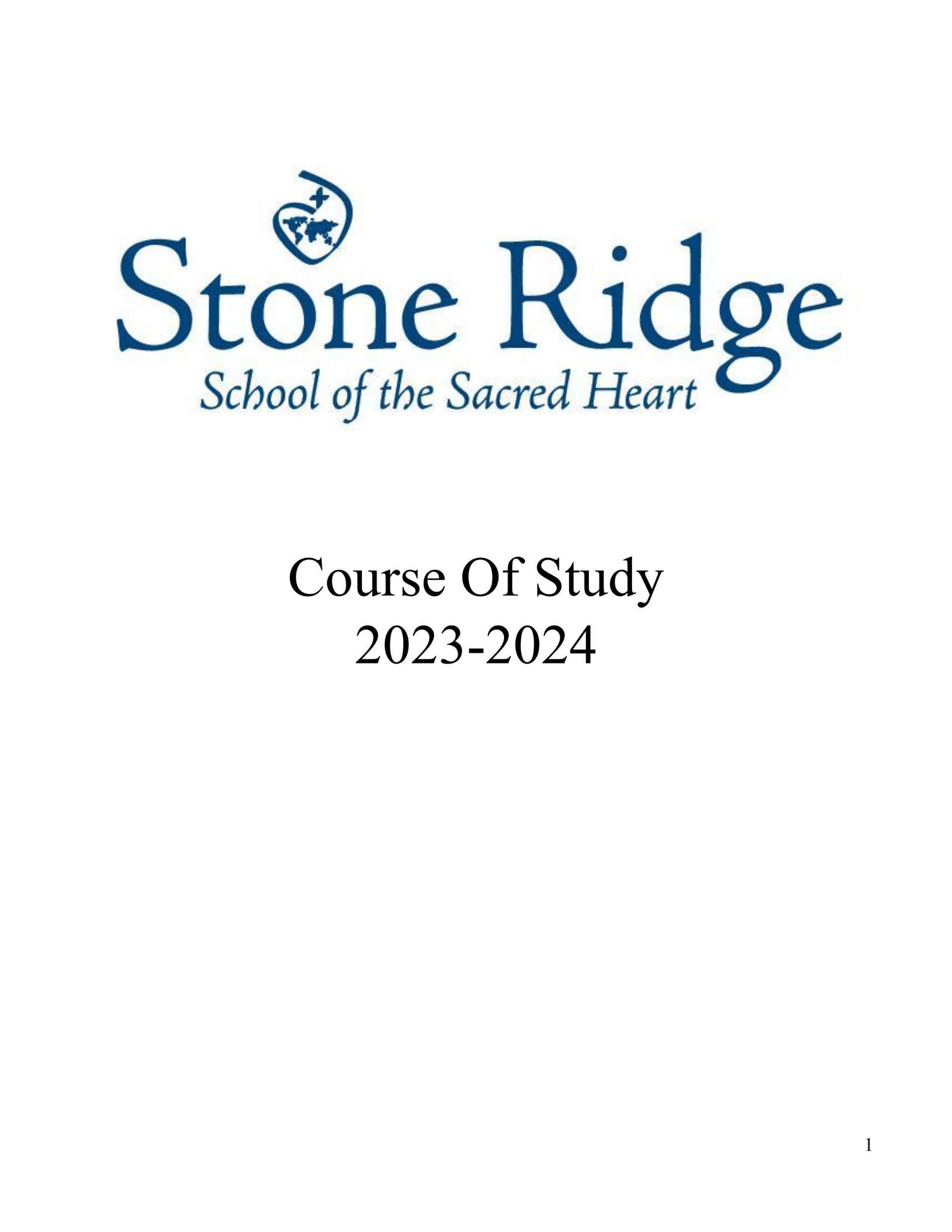 Upper School Course of Study 2023-2024 by Stone Ridge School of the Sacred Heart - Issuu