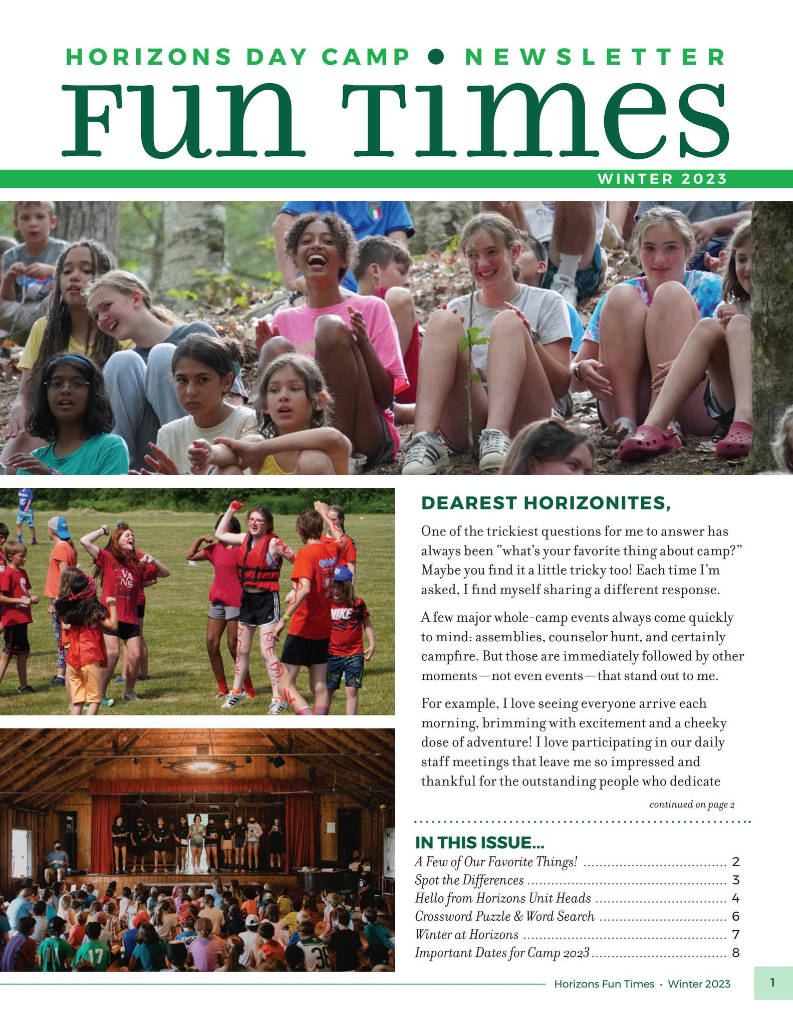 Horizons Fun Times - Winter 2023 by The Aloha Foundation - Issuu