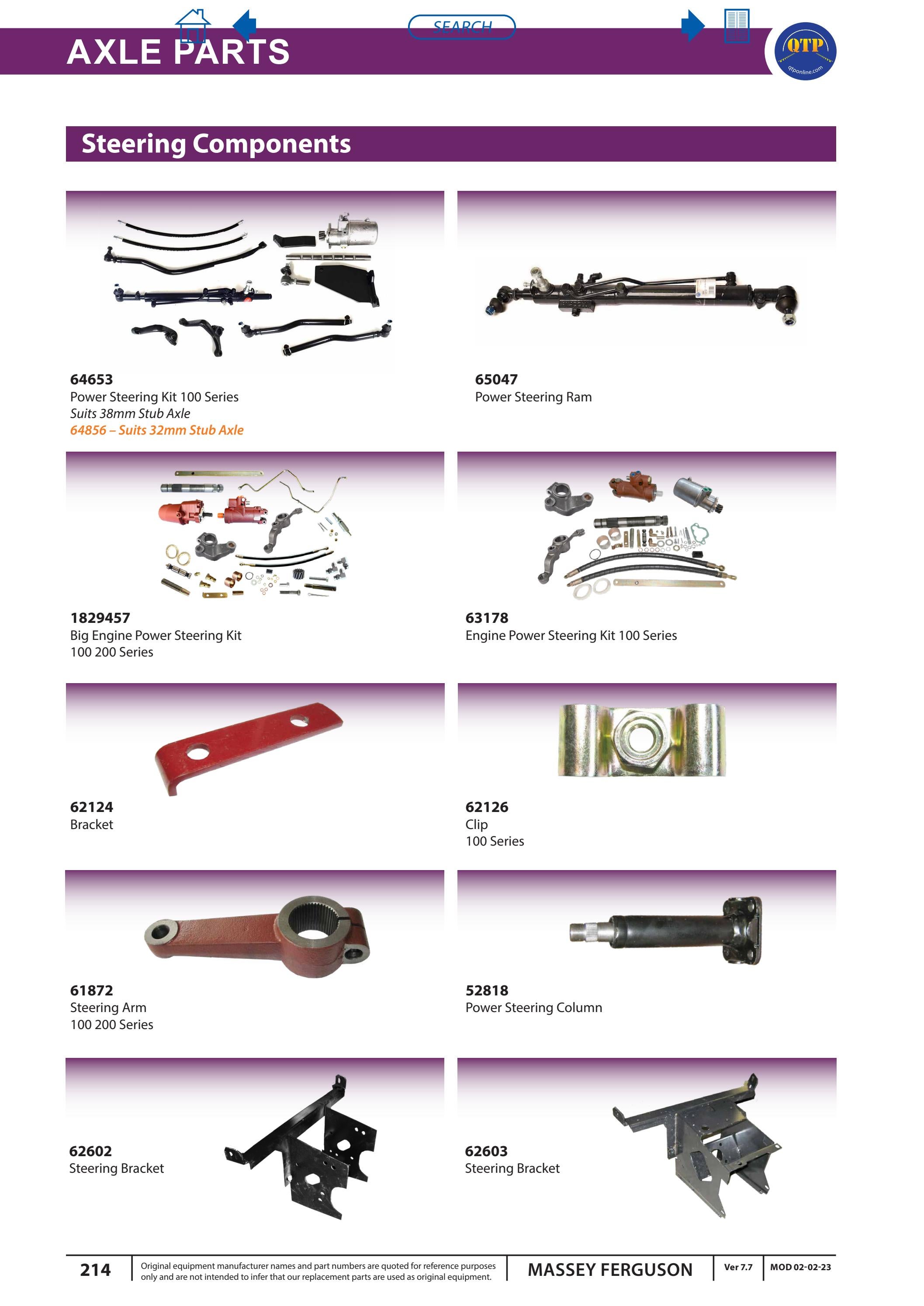 QTP Massey Ferguson part catalogue by Quality Tractor Parts - Issuu
