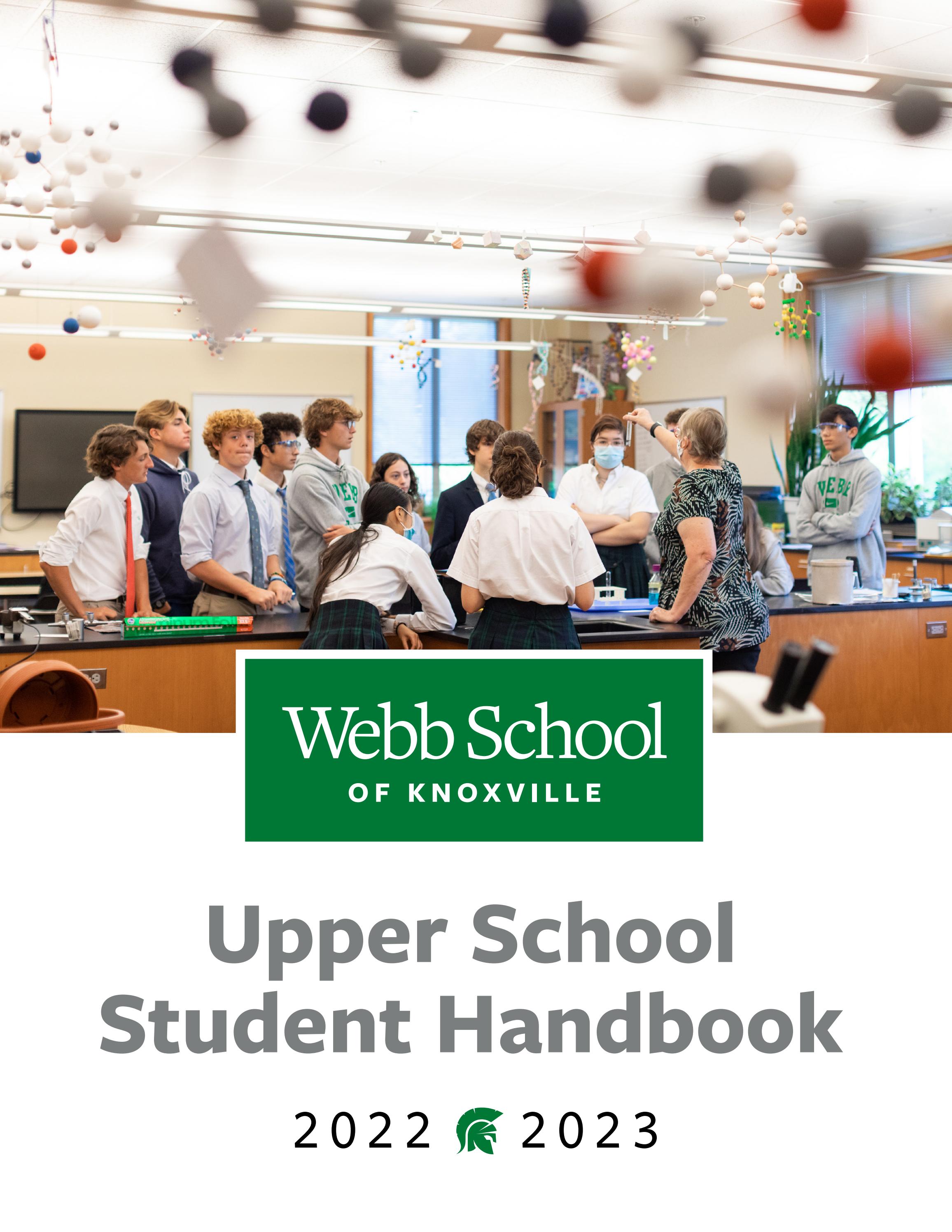 Upper School Handbook by Webb School of Knoxville - Issuu