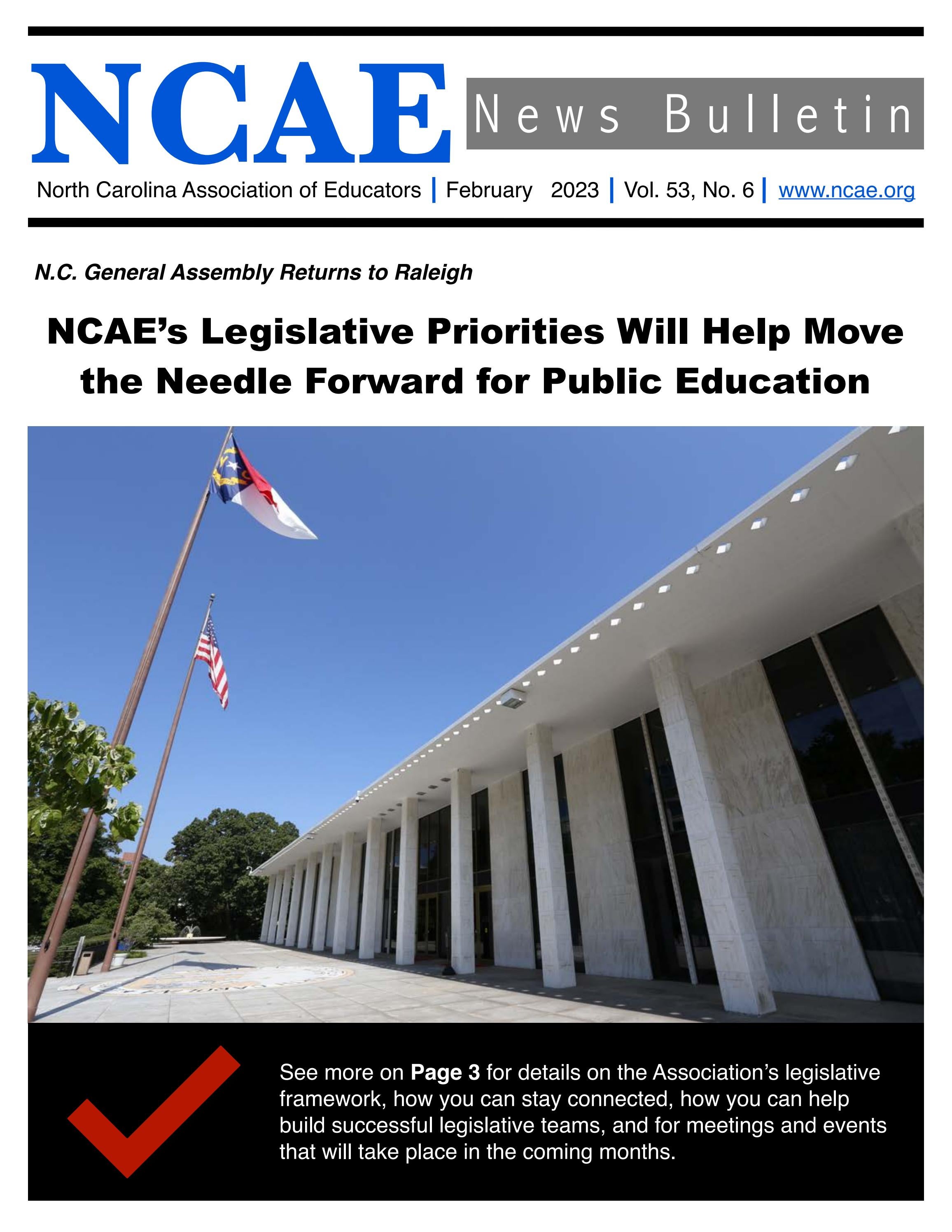 February 2023 NCAE News Bulletin by NCAE - Issuu