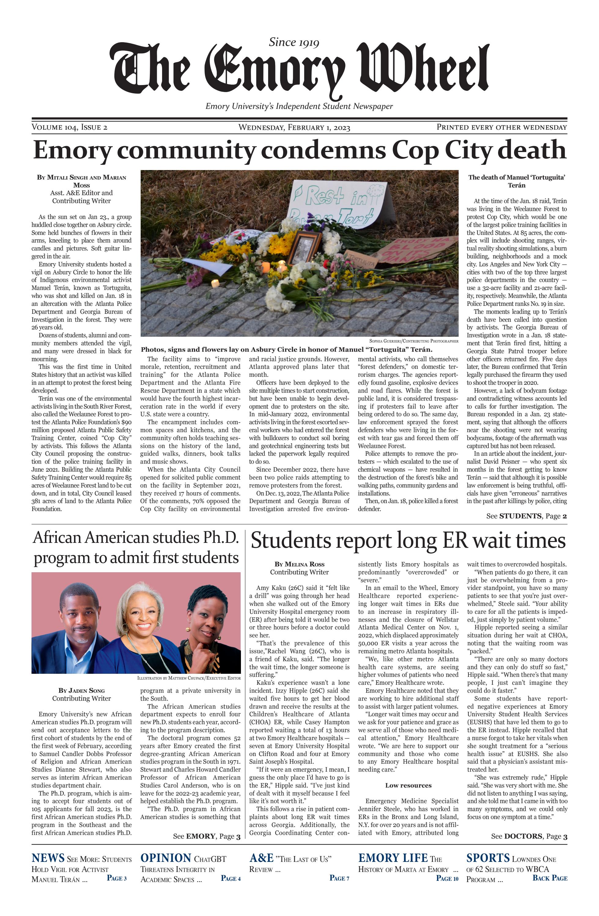 February 2, 2023 by The Emory Wheel - Issuu