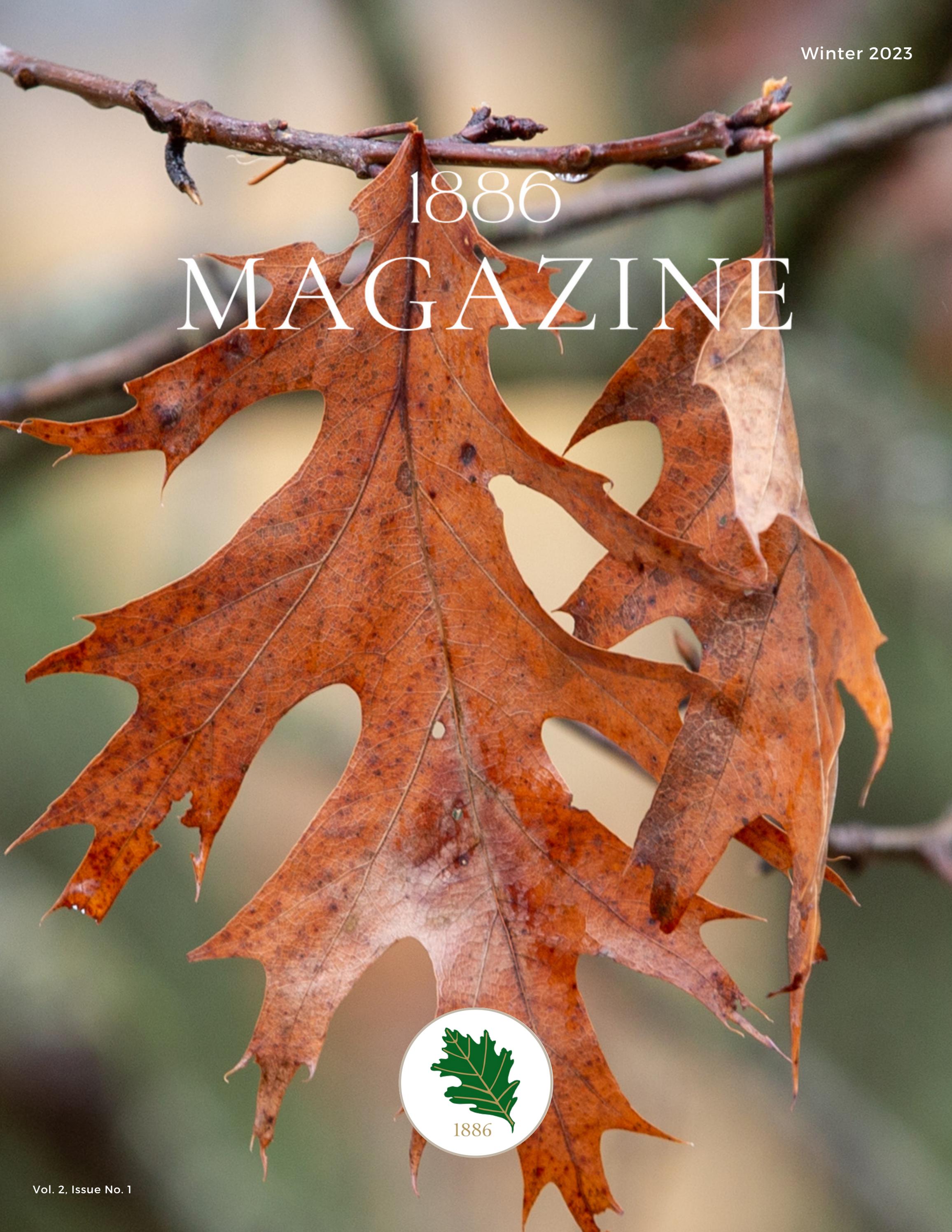 1886 Magazine | Winter 2023 by The Tuxedo Club - Issuu