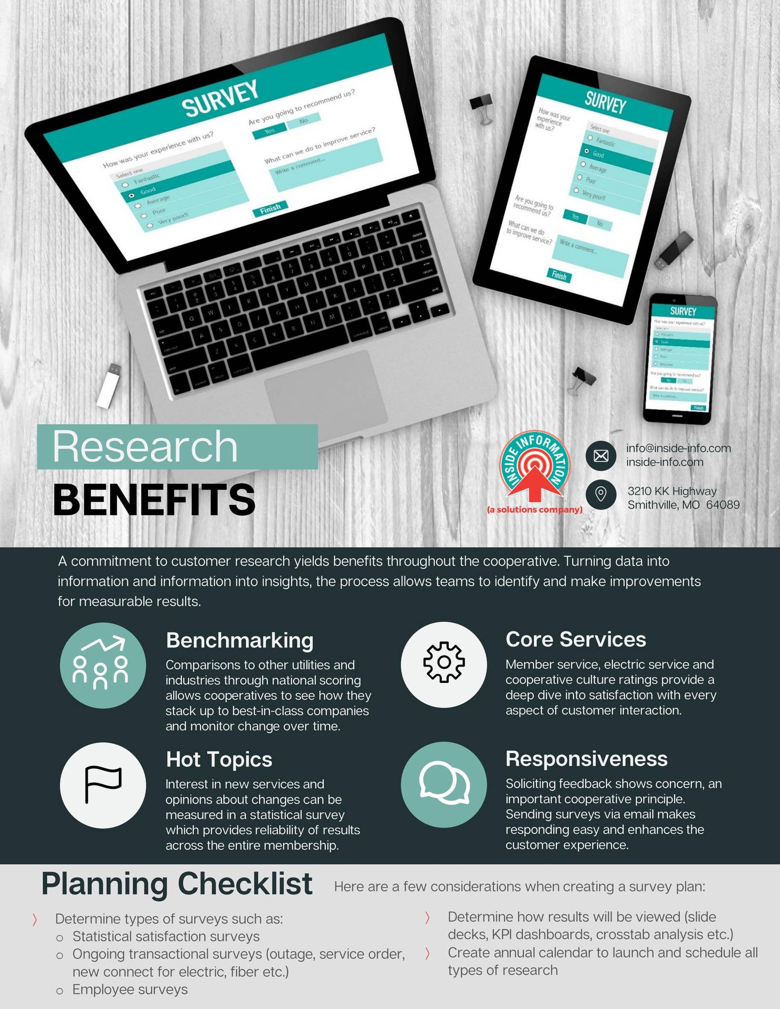 Inside Information Survey Benefits Overview by Inside Information, Inc ...