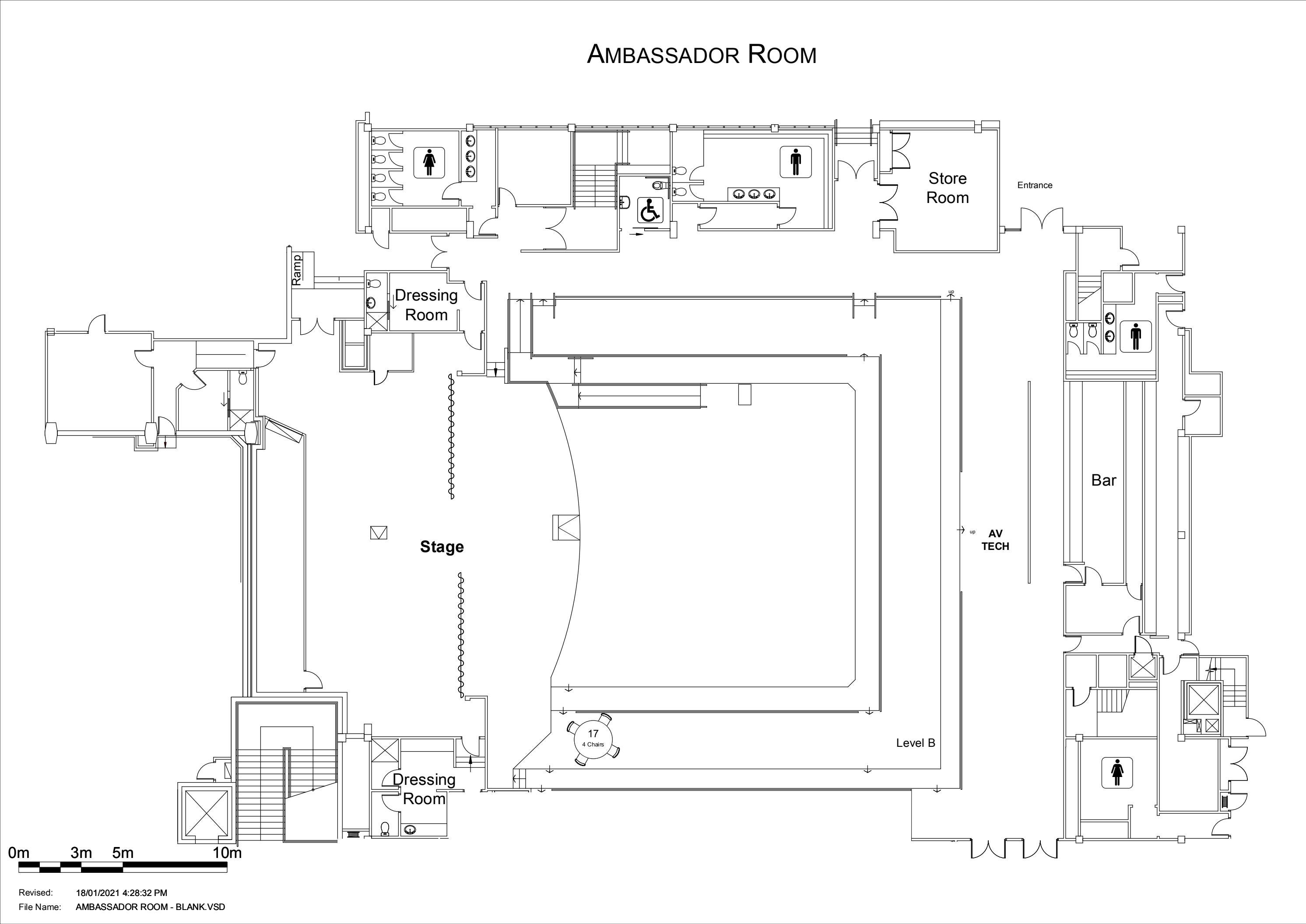 C & E – Ambassador Room Floor Plan by westhq - Issuu