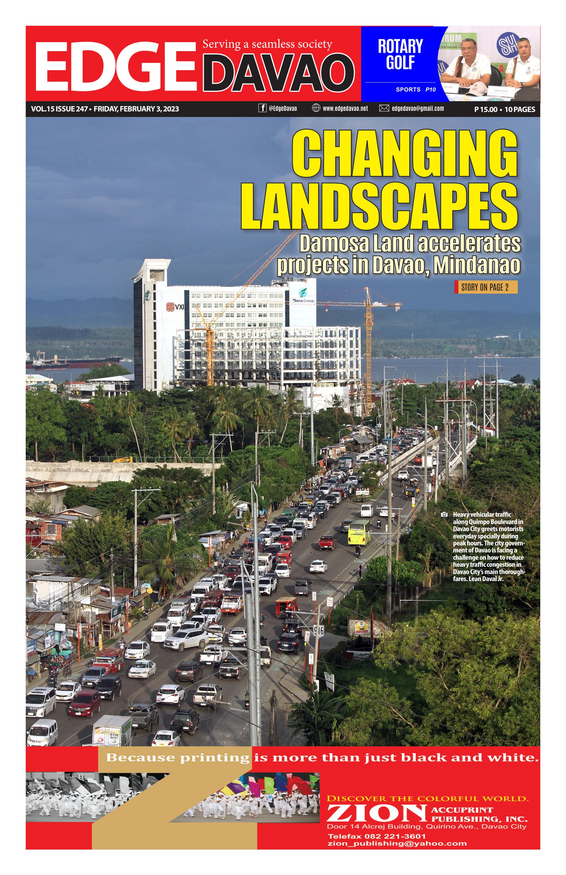 Edge Davao Vol. 15 Issue 247 | Friday, Feb. 3, 2023 by Edge Davao The Business Paper - Issuu