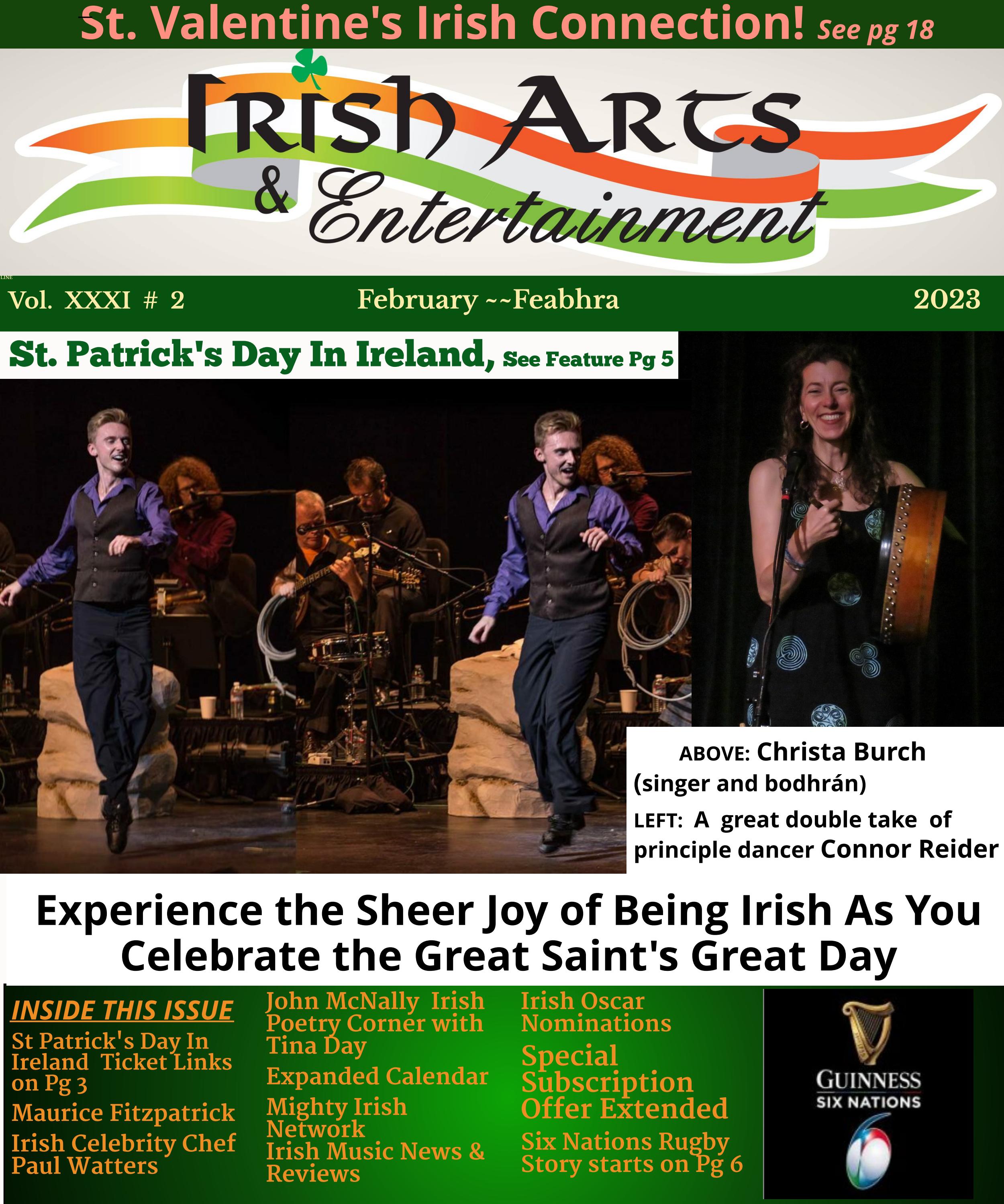 Irish Arts & Entertainment. February, 2023 by Irish Arts ...