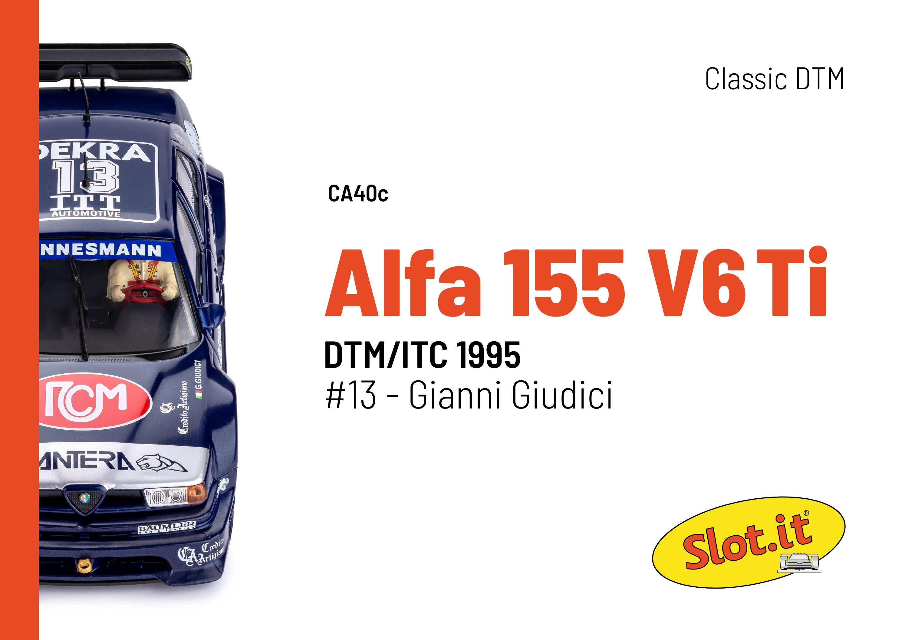 CA40c - Alfa Romeo 155 V6TI-DTM-ITC 1995 by slot.it - Issuu