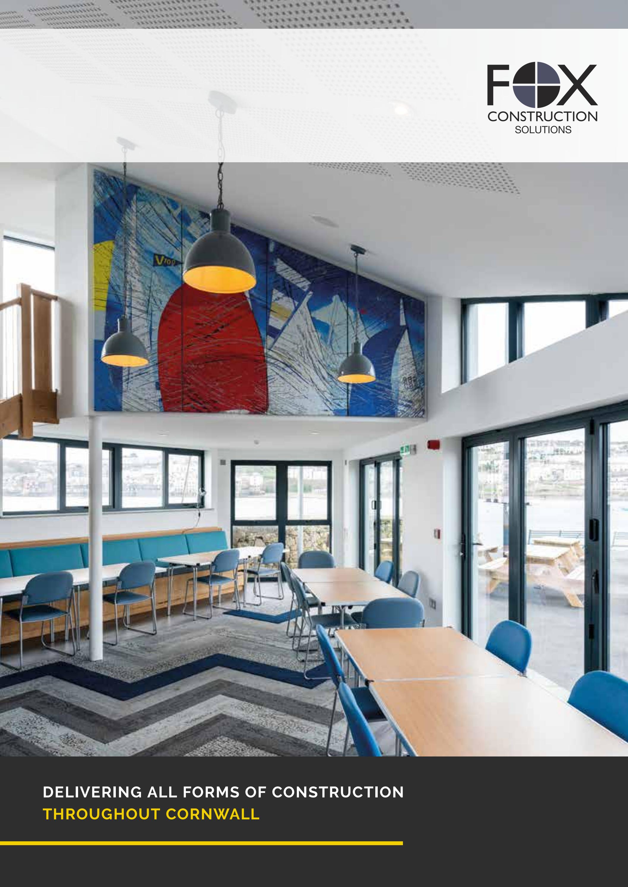 Fox Construction Brochure by The Ocean Agency - Issuu