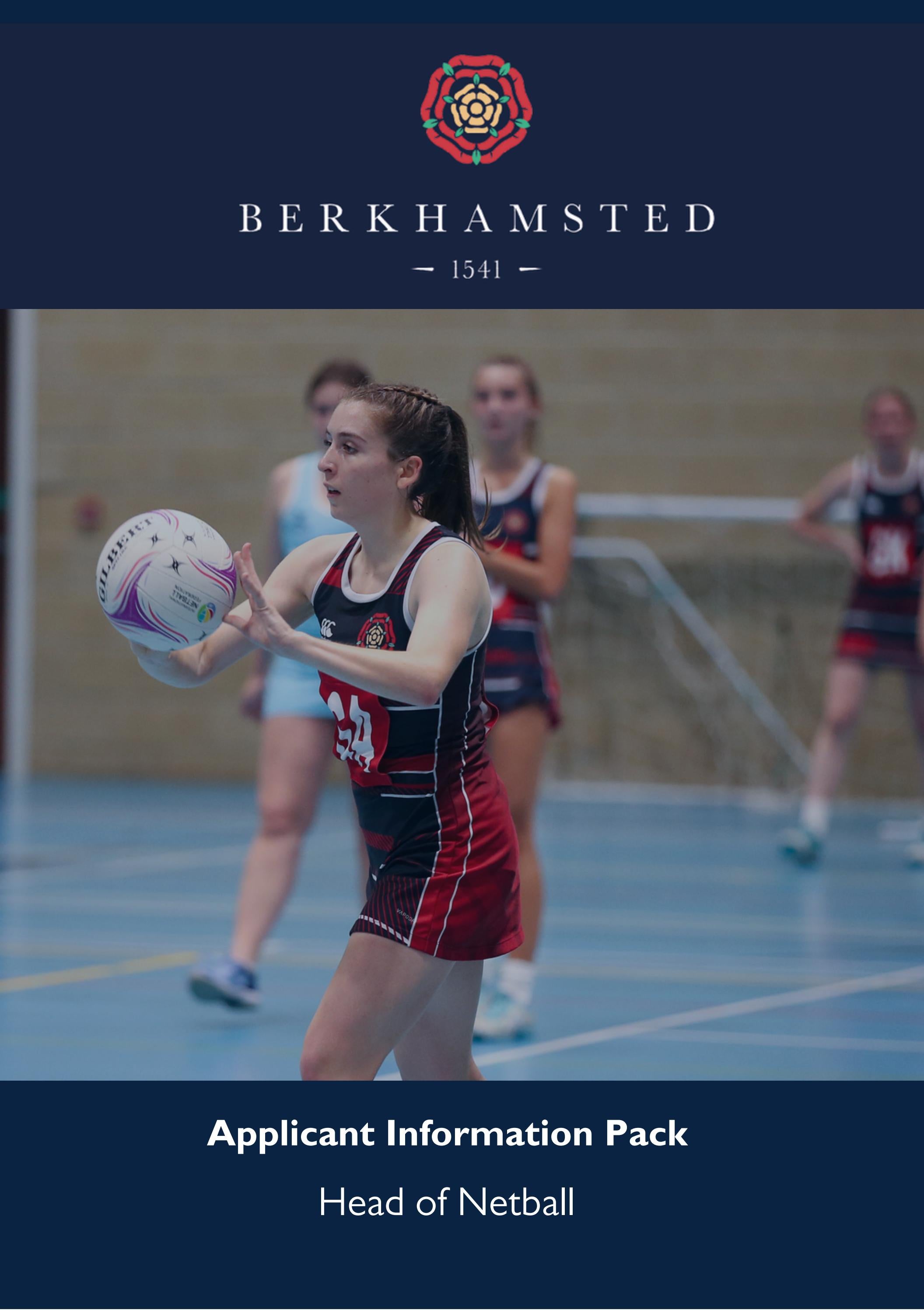 Head of Netball by Berkhamsted1541 - Issuu