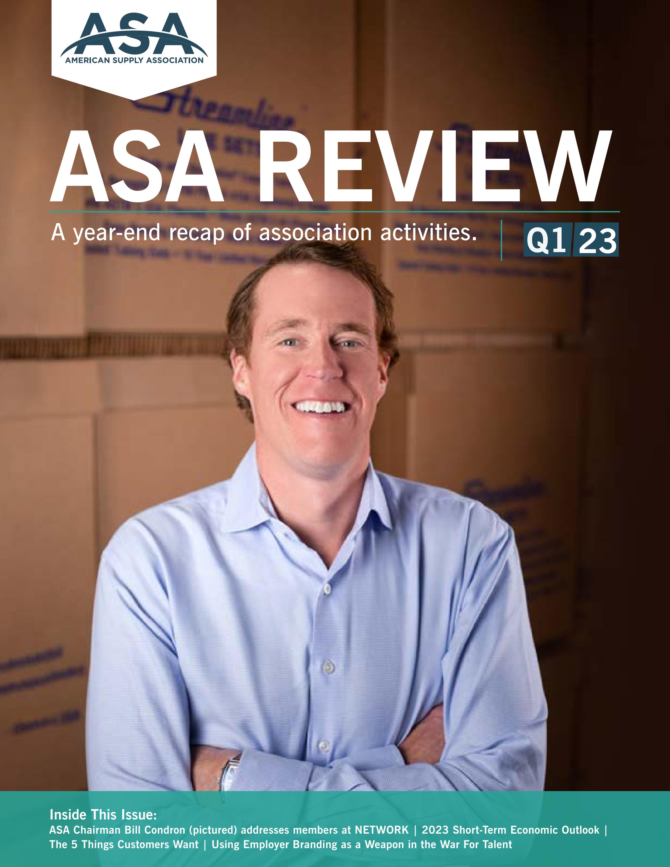 ASA Quarterly Review Q1 2023 by American Supply Association - Issuu