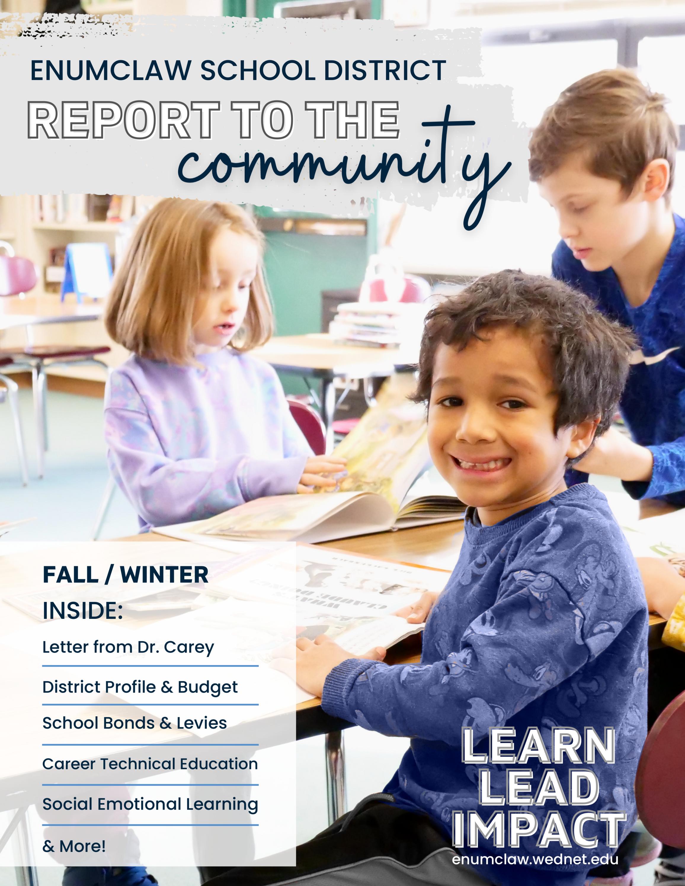 Enumclaw School District Report to the Community: Fall/Winter 22-23 by Enumclaw School District ...