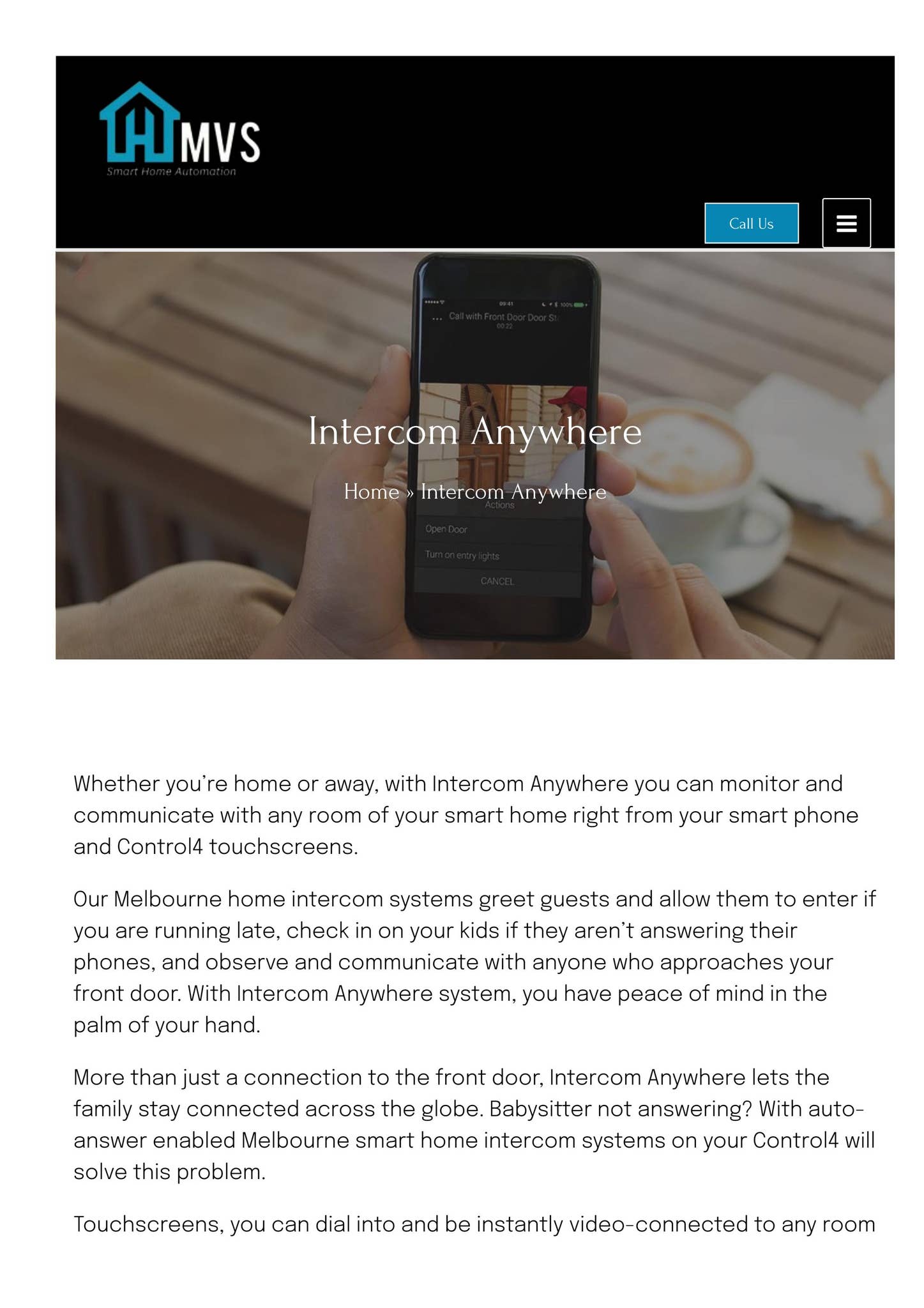 Home Intercom Systems Melbourne by MVS - Issuu