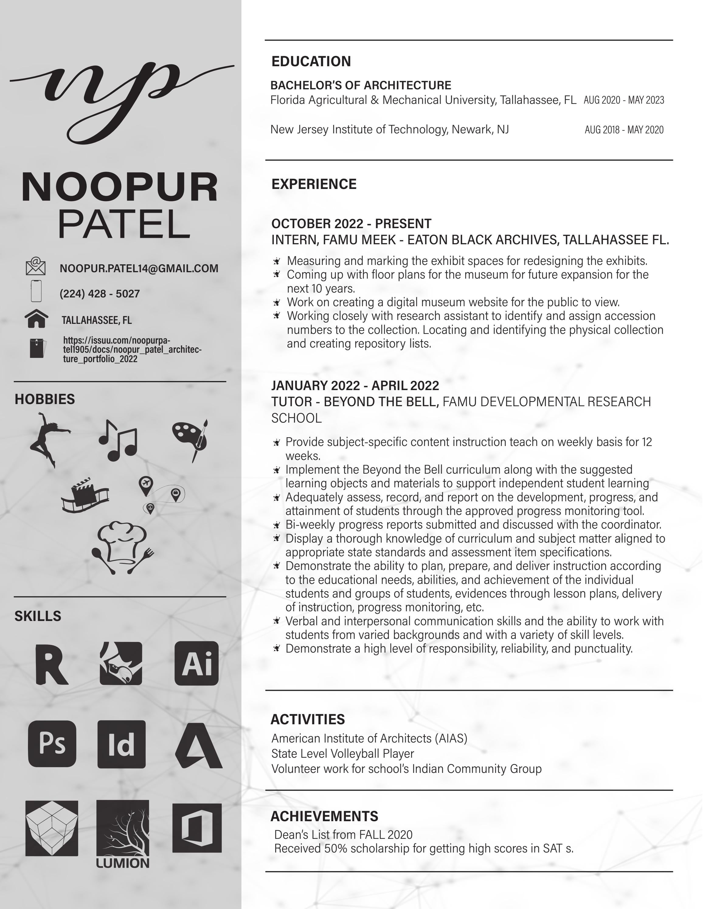 Noopur Patel Resume by noopurpatel1905 - Issuu