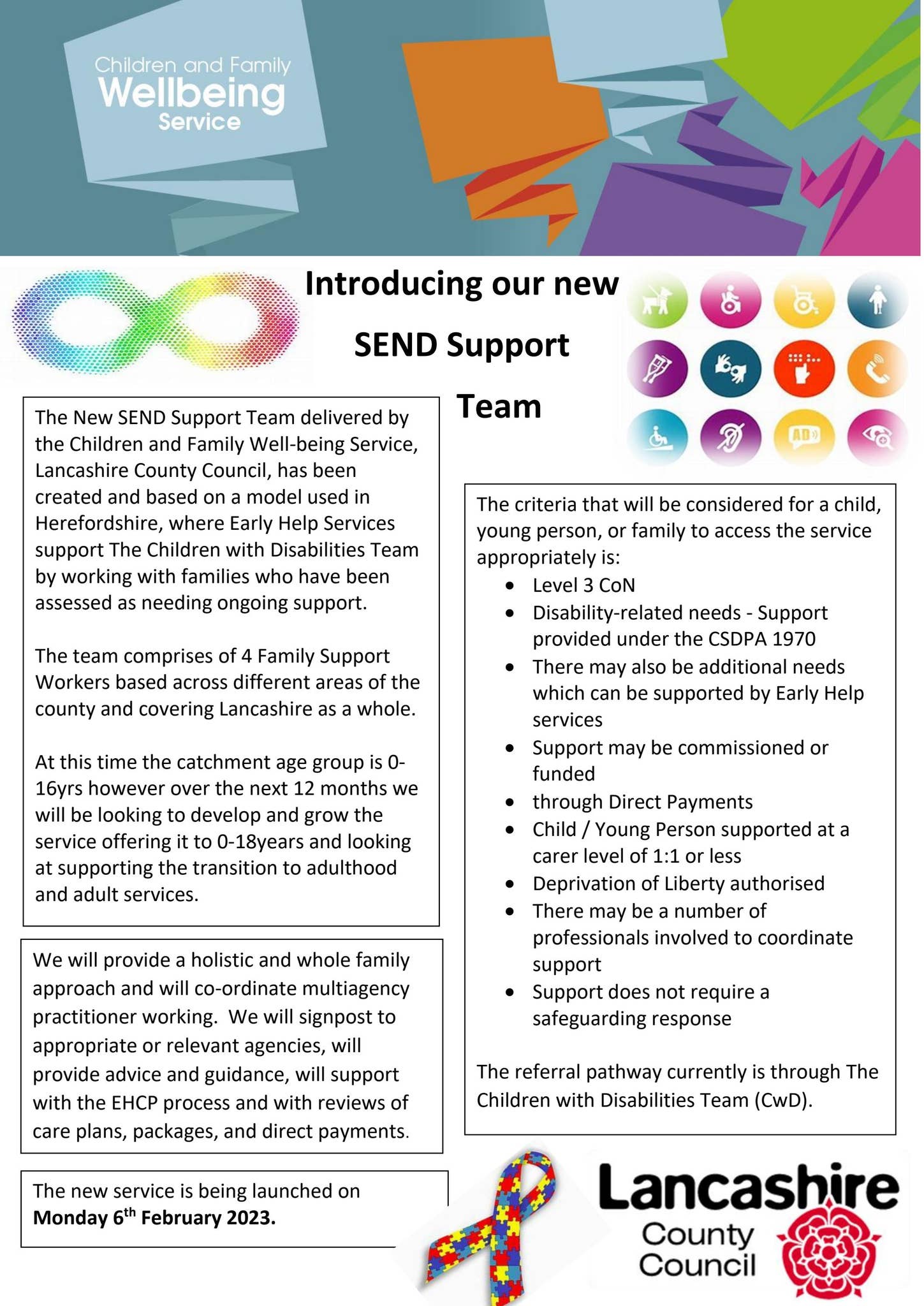 SEND Support Flyer by Schudio - Issuu