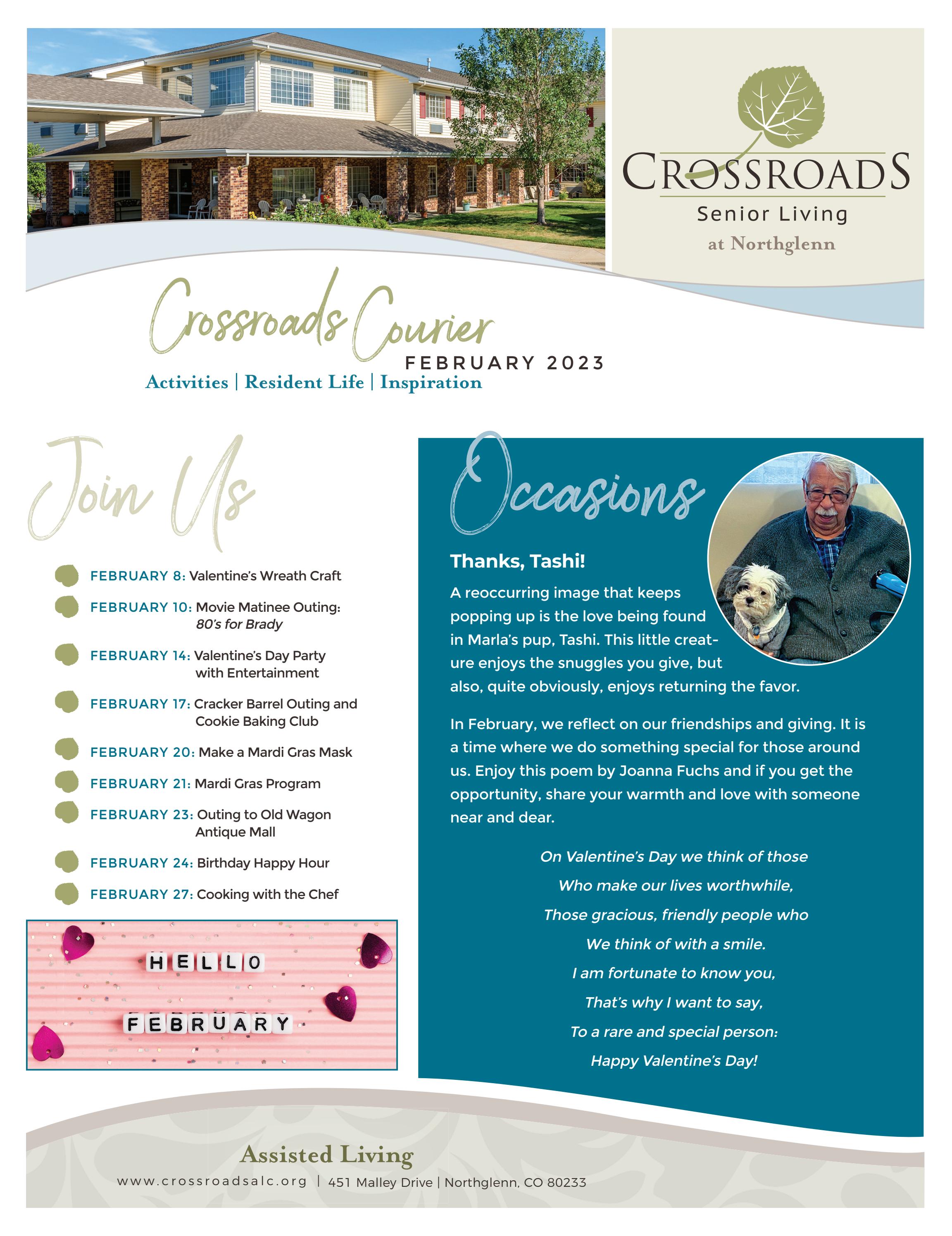 Crossroads Courier - Northglenn - February 2023 by Crossroads - Issuu
