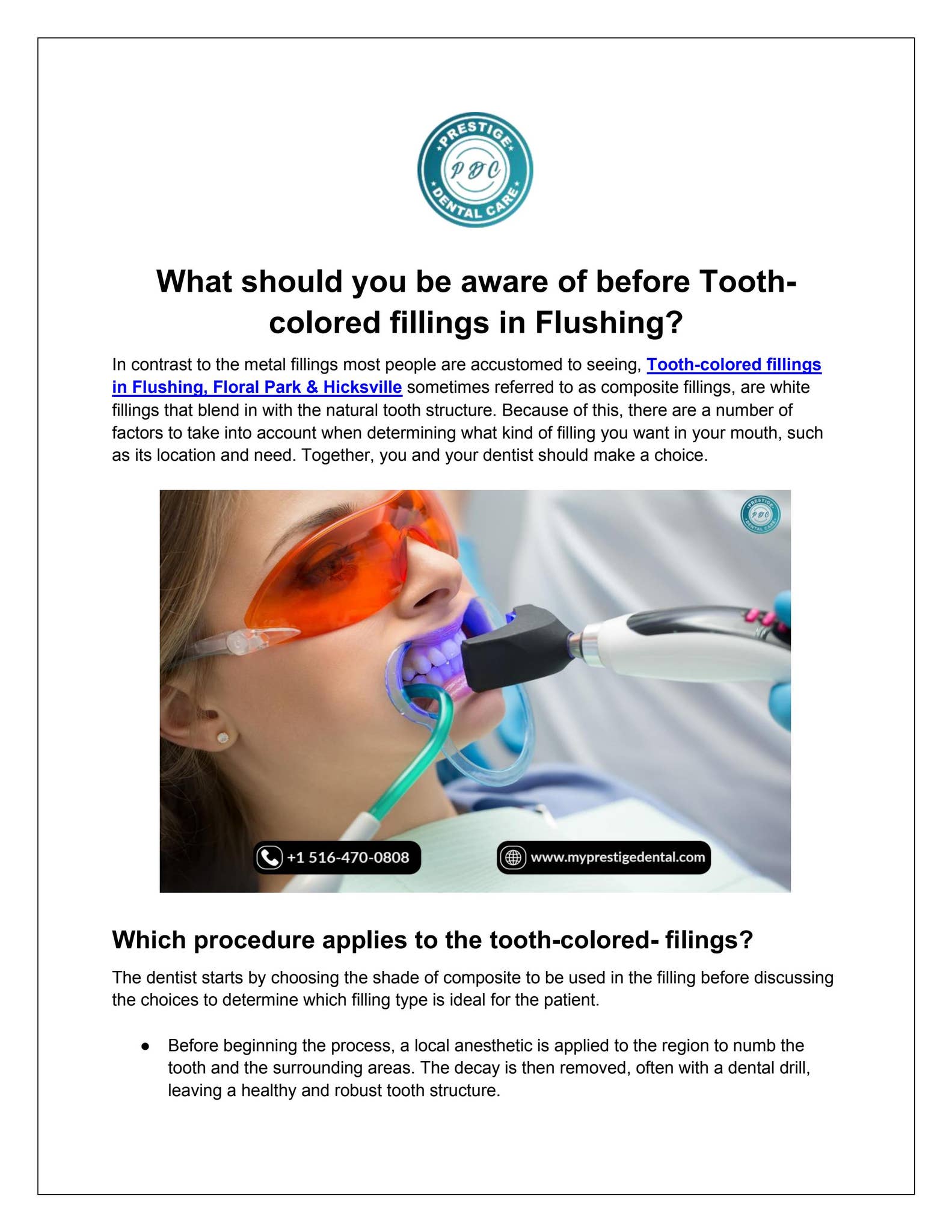 Tooth-Colored Fillings in Hicksville, Flushing & Floral Park by ...