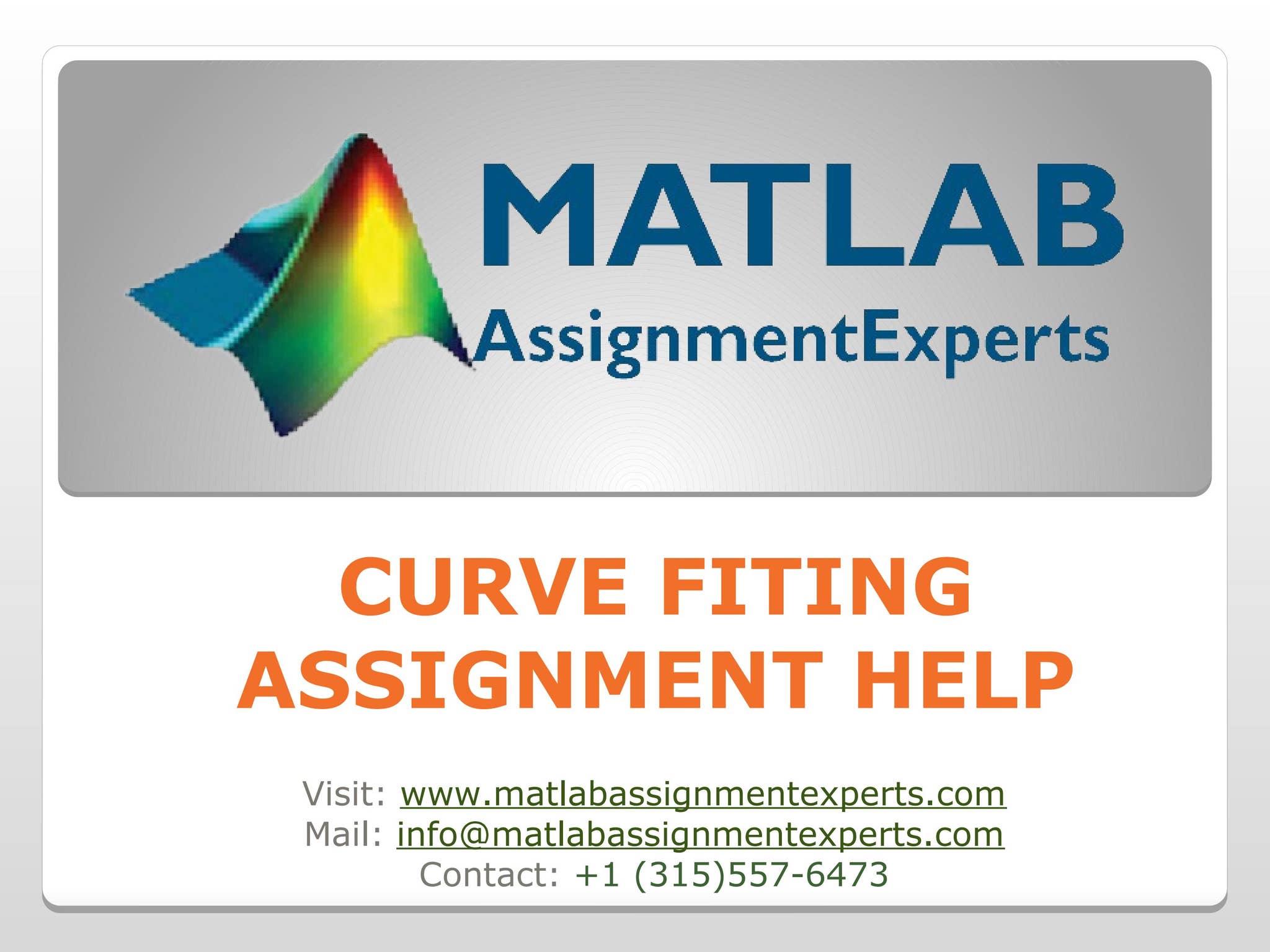 Curve Fitting Assignment Help by Matlab Assignment Experts - Issuu