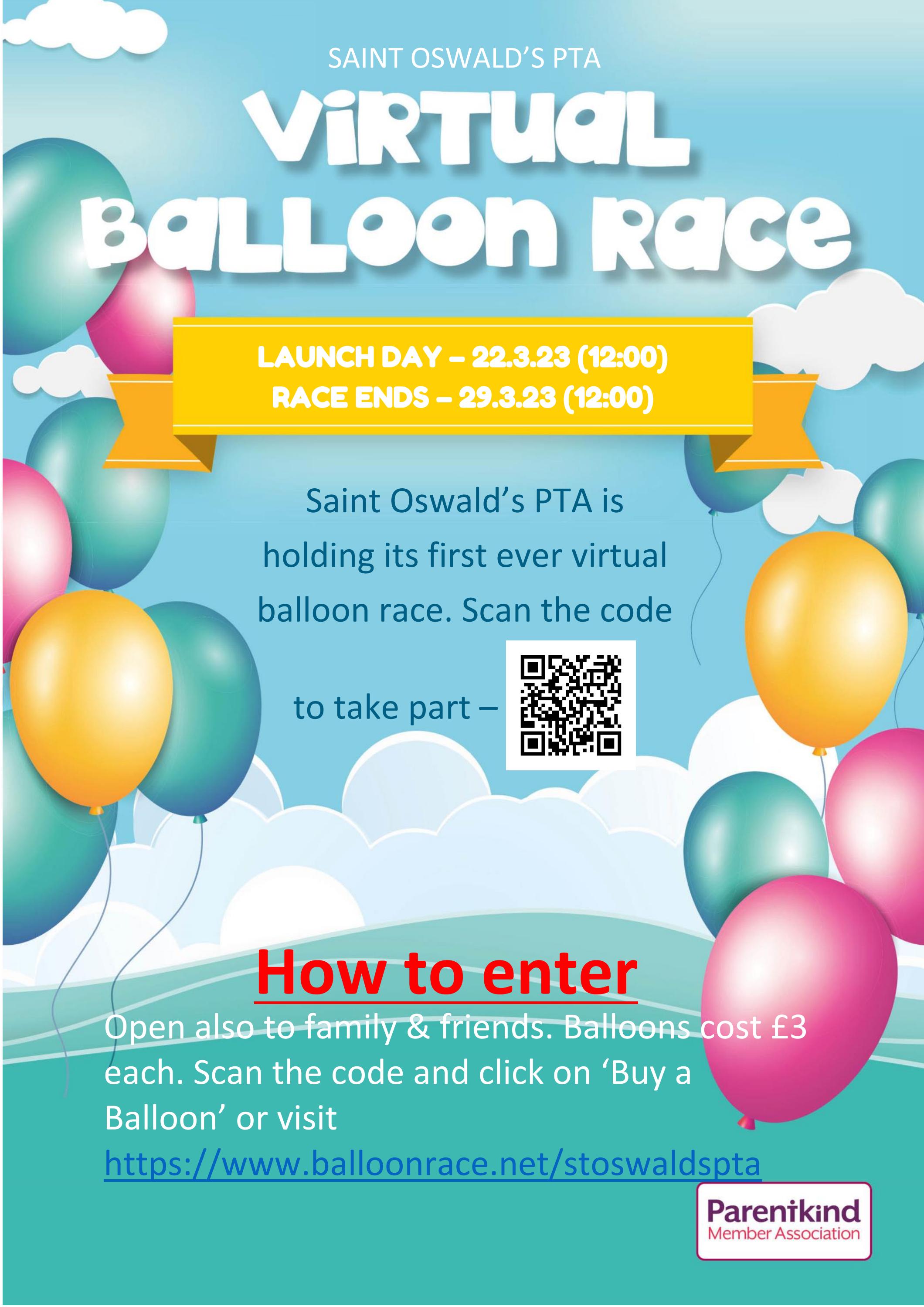PTA VIRTUAL BALLOON RACE by Schudio - Issuu