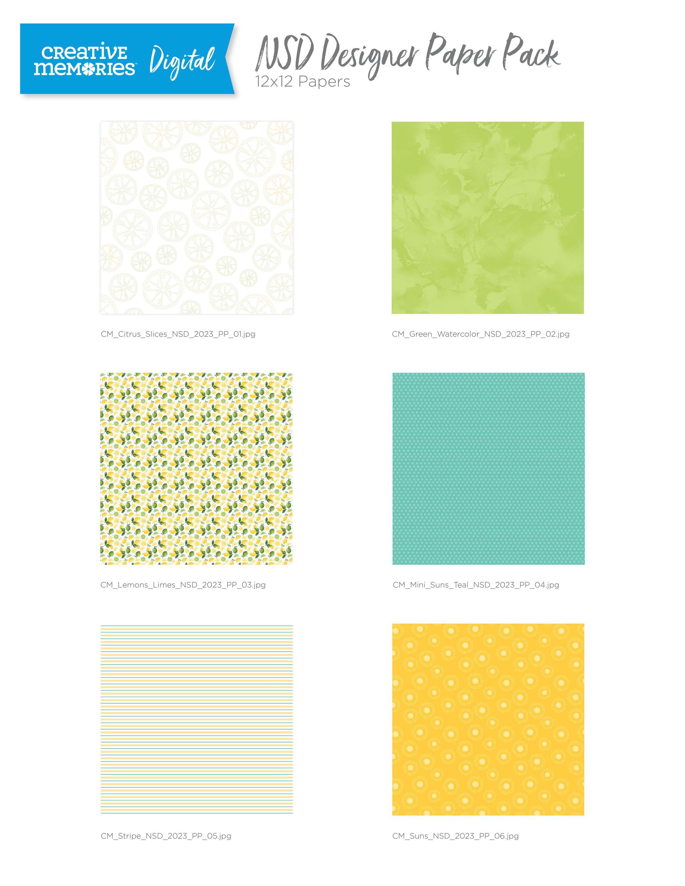 NSD 2023 Digital Artwork Kit Preview by Creative Memories - Issuu