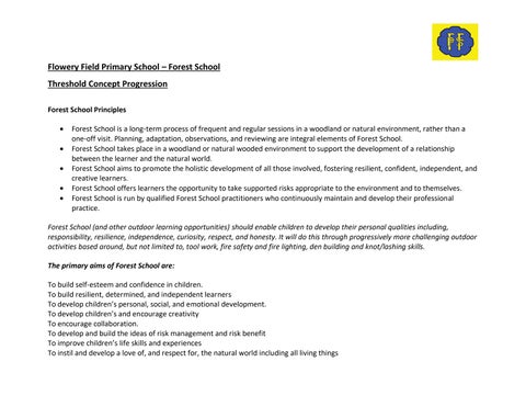 Forest School by Schudio - Issuu