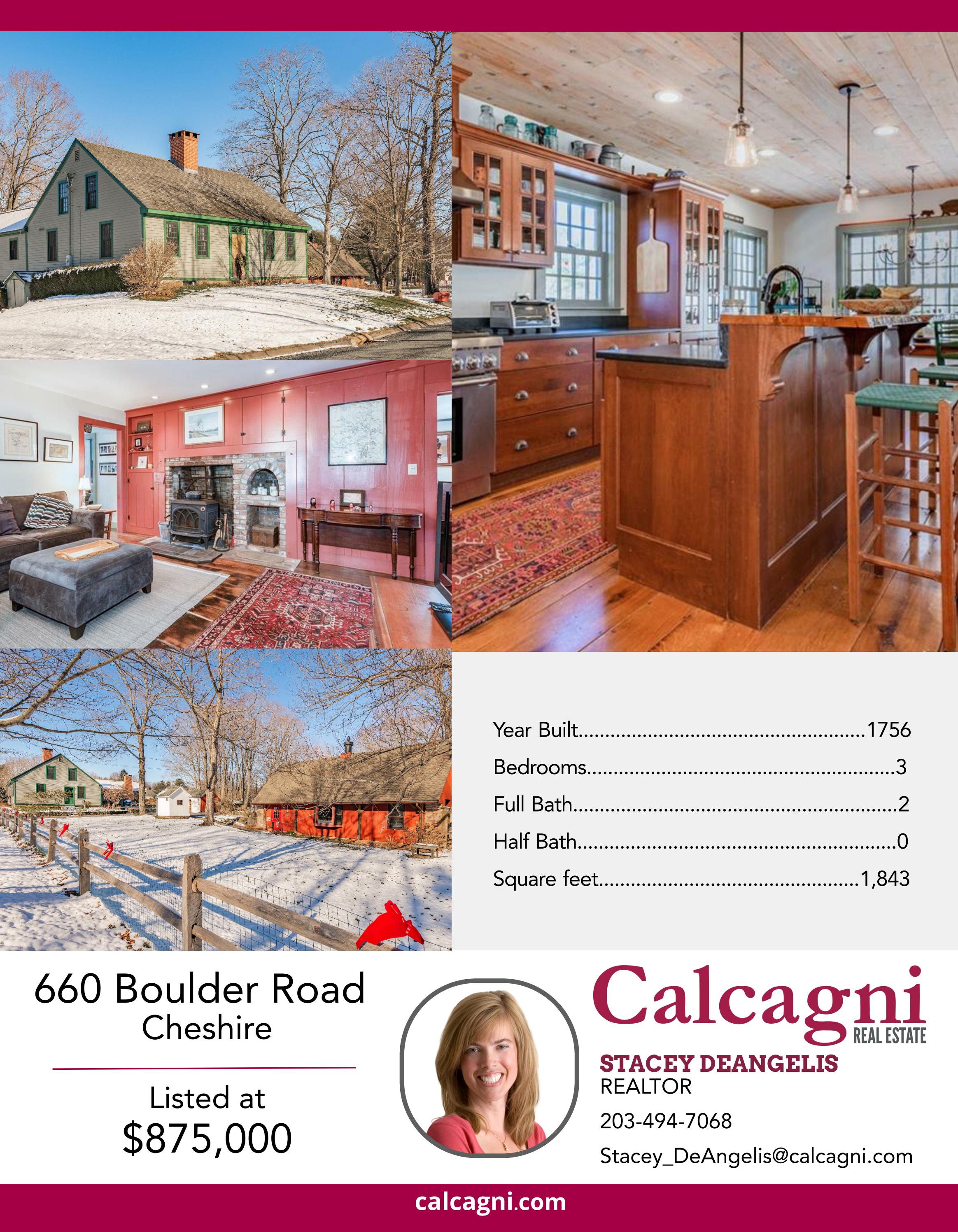 660 Boulder Road, Cheshire - Historic Home For Sale by Kathy Bauer - Issuu