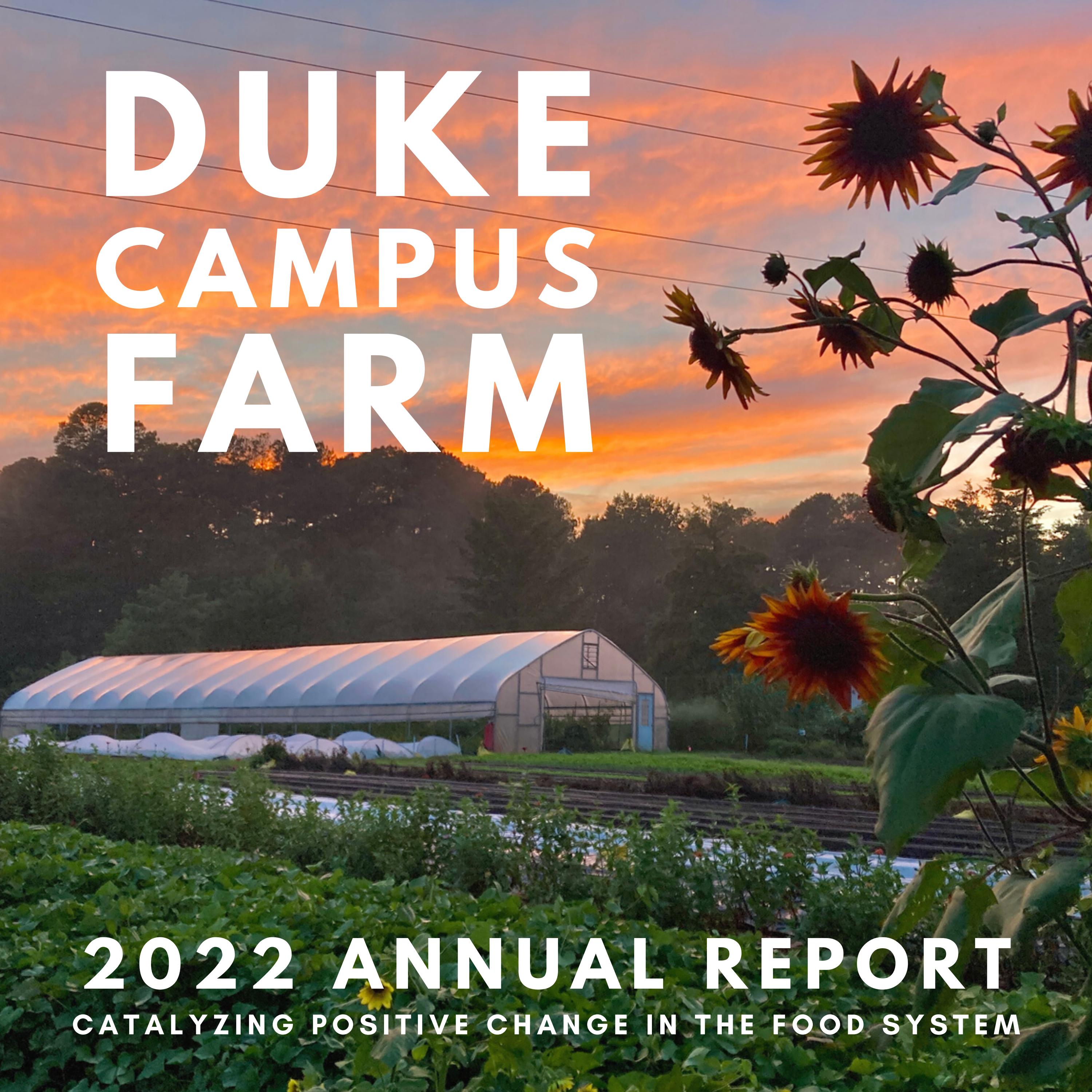 Duke Campus Farm Annual Report 2023 by Duke Campus Farm - Issuu