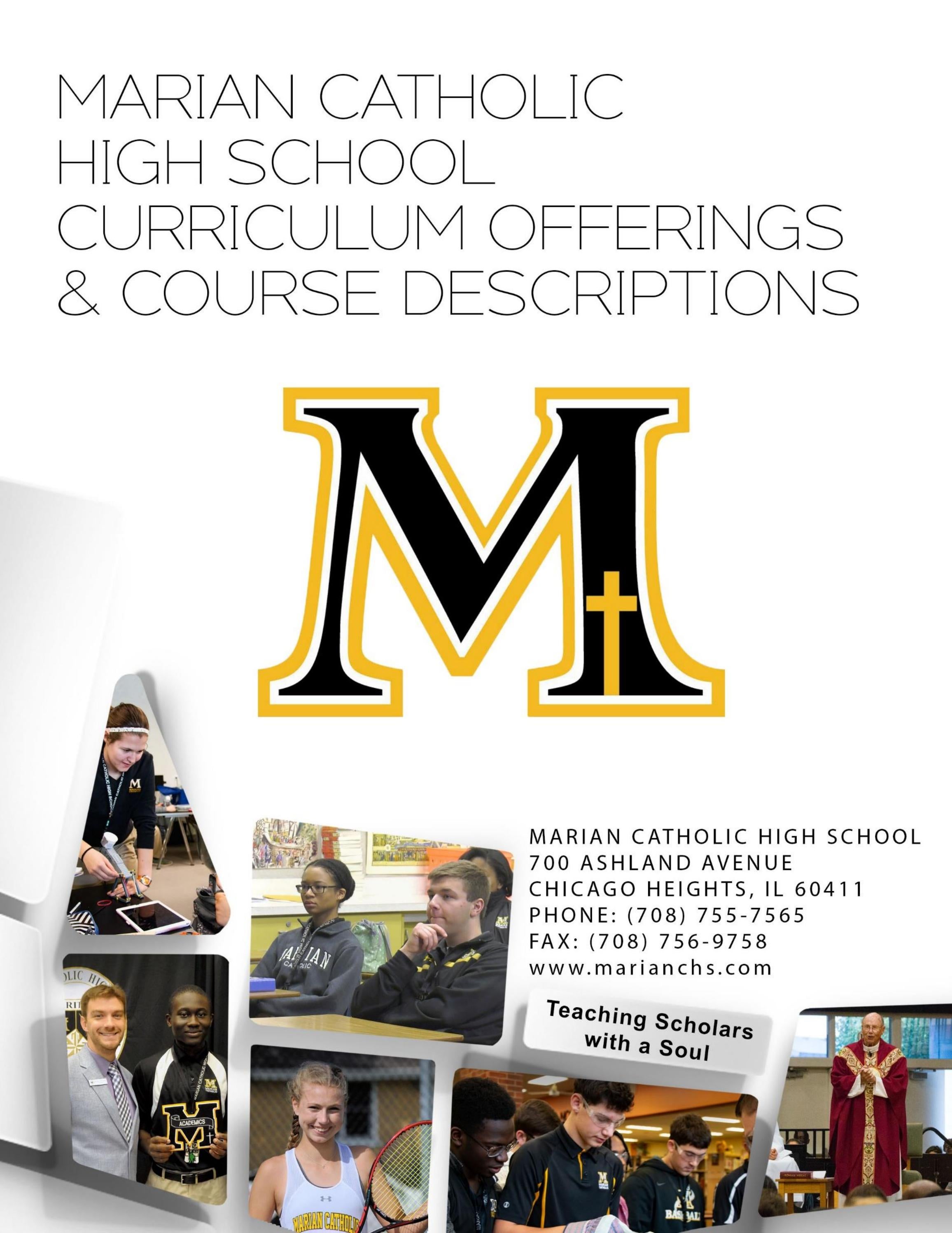 Marian Catholic 2023-2024 Curriculum Guide by Marian Catholic High ...