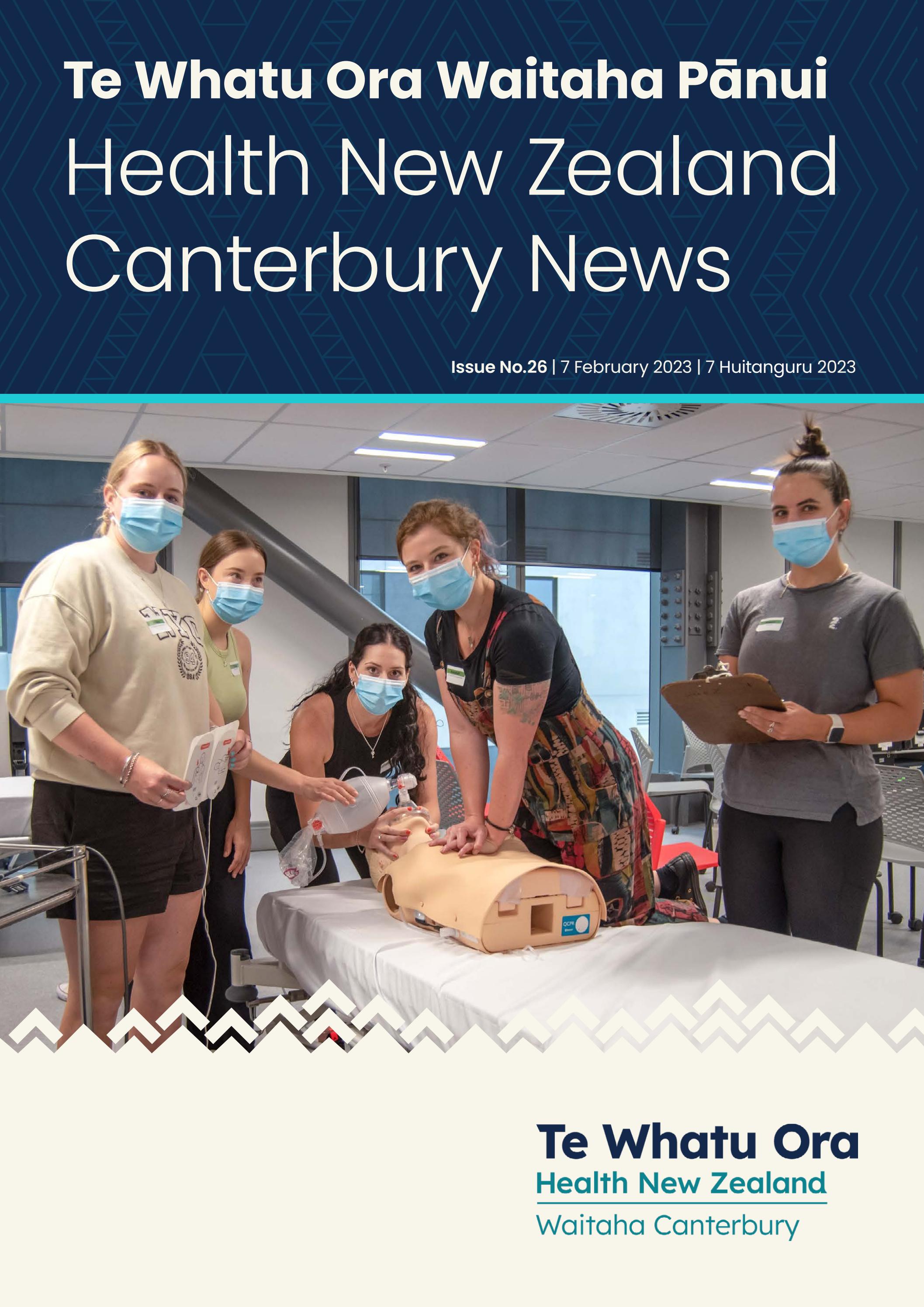Te Whatu Ora Waitaha Canterbury Pānui Tuesday 7 February 2023 by Te ...