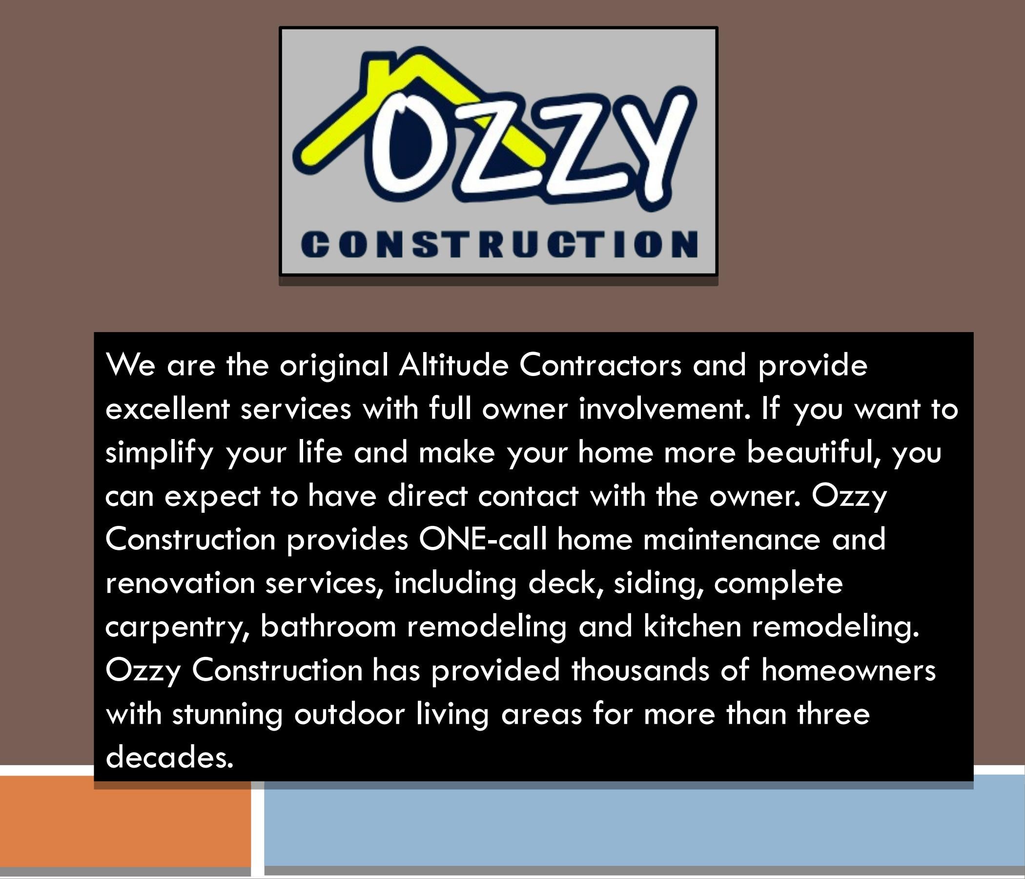 Ozzy Construction by Ozzyconstruction - Issuu