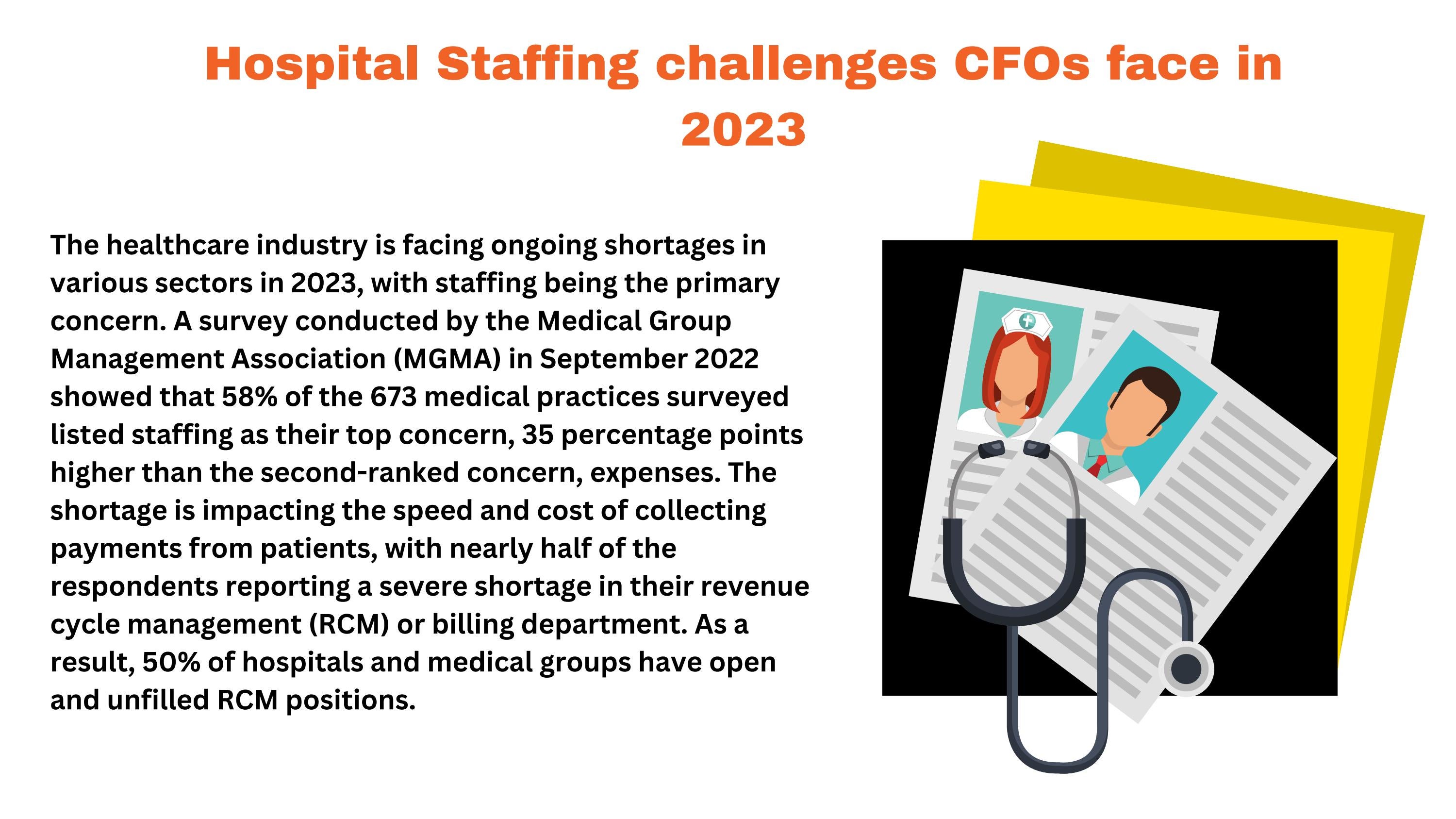 Hospital Staffing challenges CFOs face in 2023 by billingparadise2 - Issuu