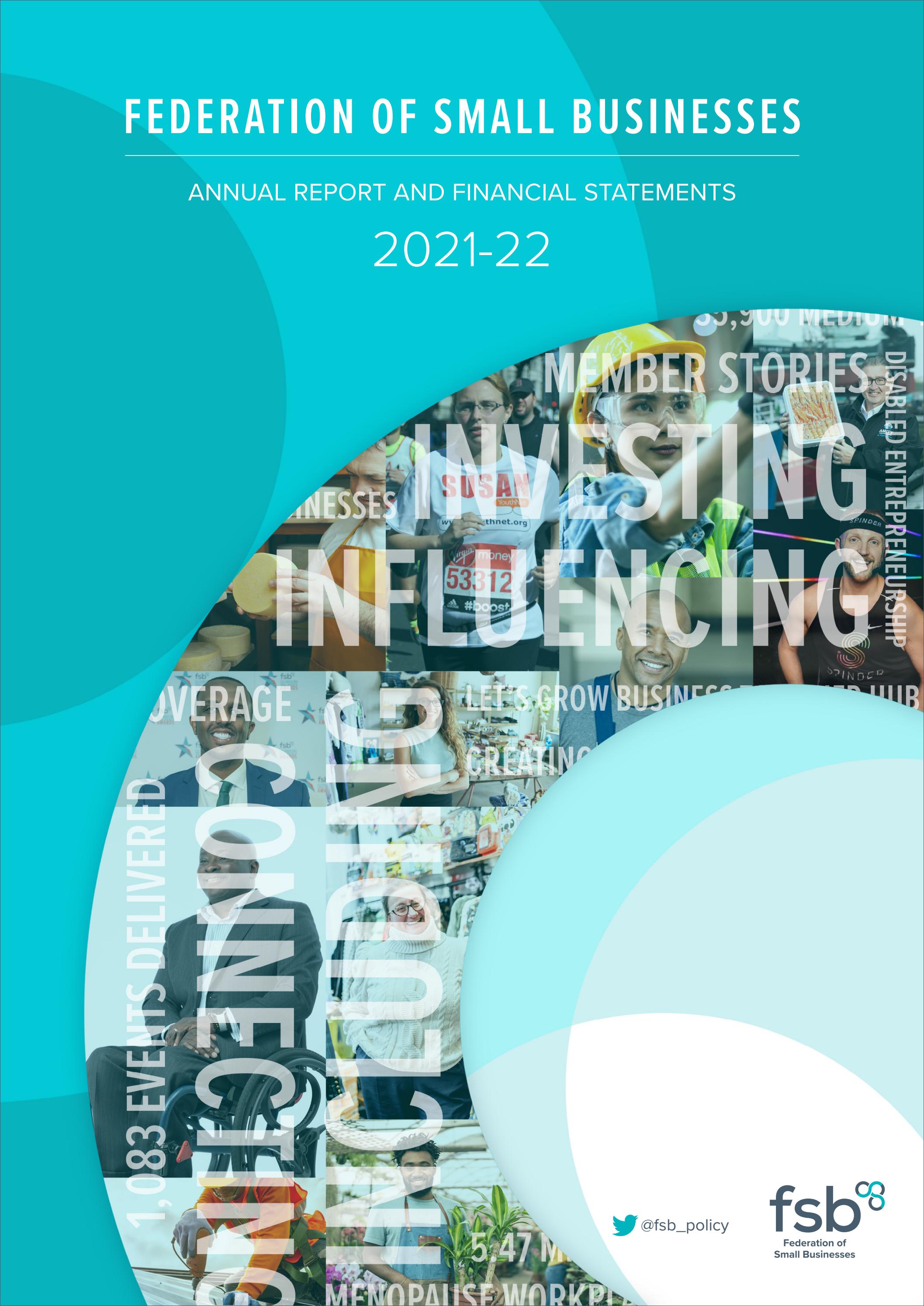 FSB | Annual Report 2021-22 by Federation of Small Businesses - Issuu