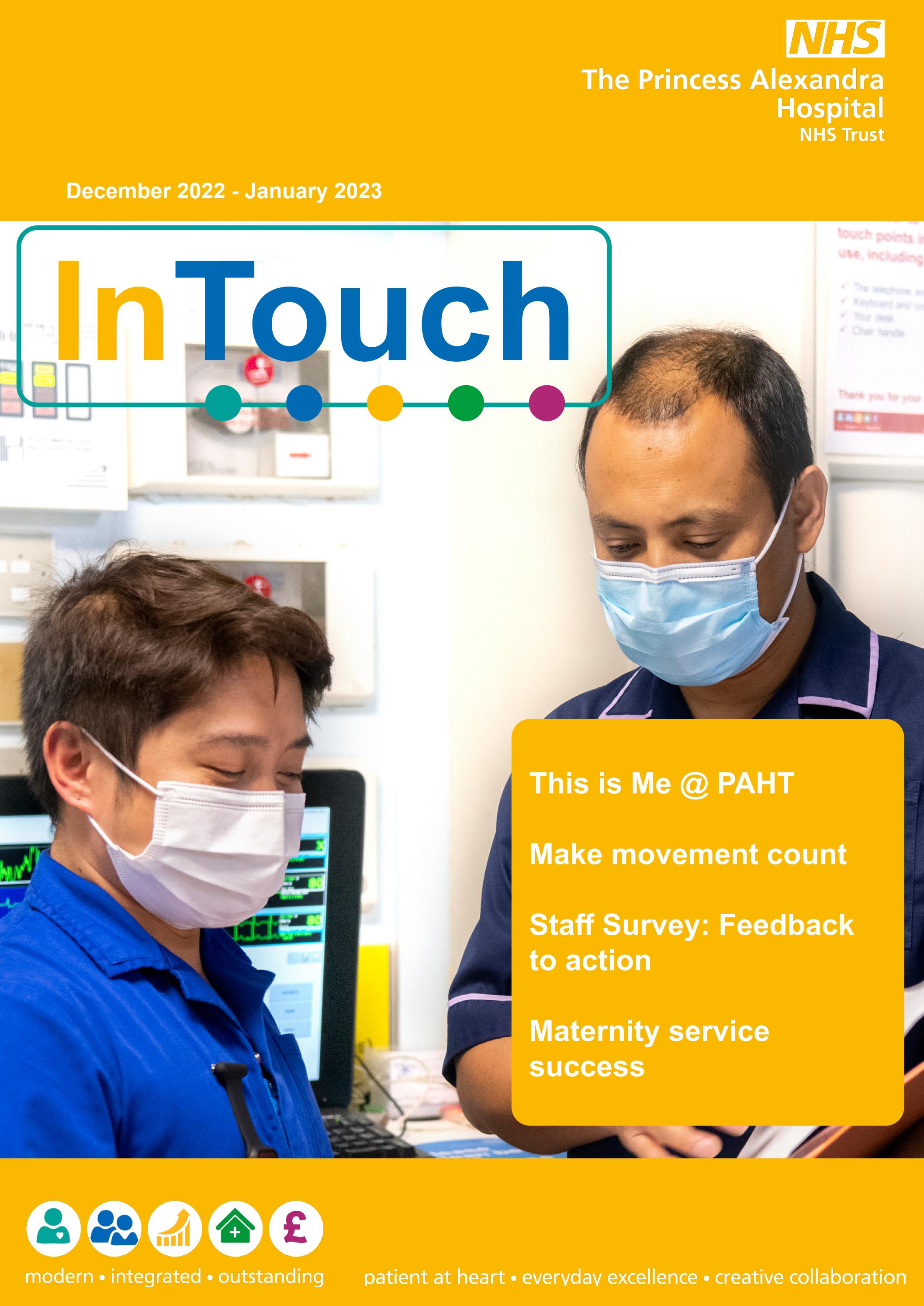 InTouch magazine December 2022 - January 2023 by communicationsPAHT - Issuu