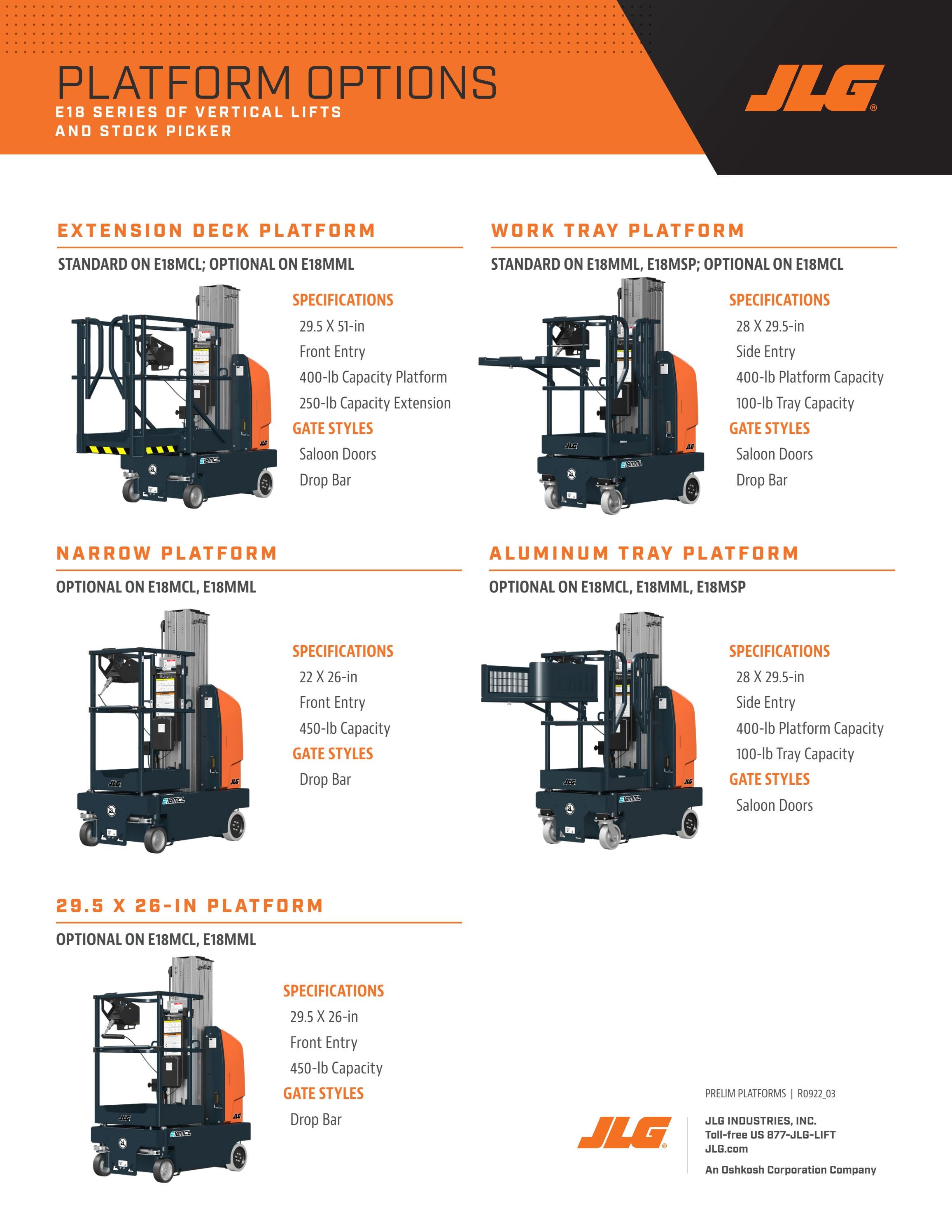 JLG E18MSP brochure by Protruck - Issuu