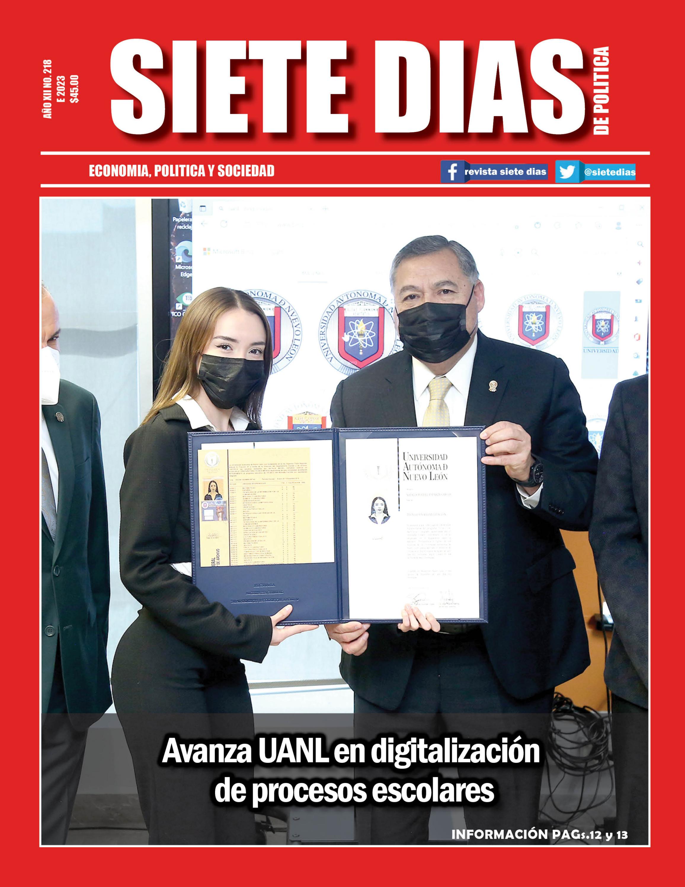 REVISTA SIETE DIAS DE POLITICA ENERO 2023 by REVISTA SIETE DIAS DE ...
