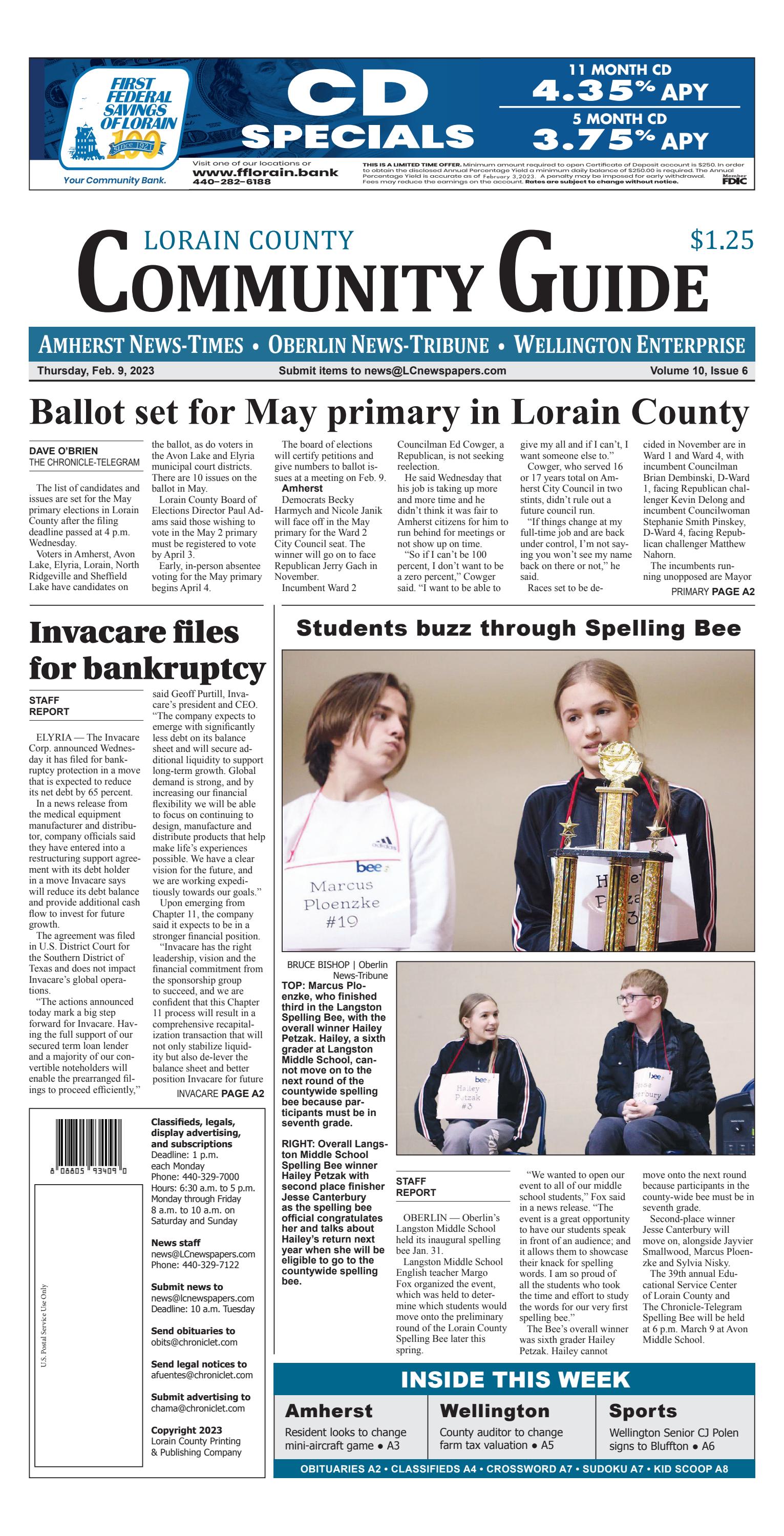 Lorain County Community Guide - Feb. 9, 2023 by Lorain County Printing ...