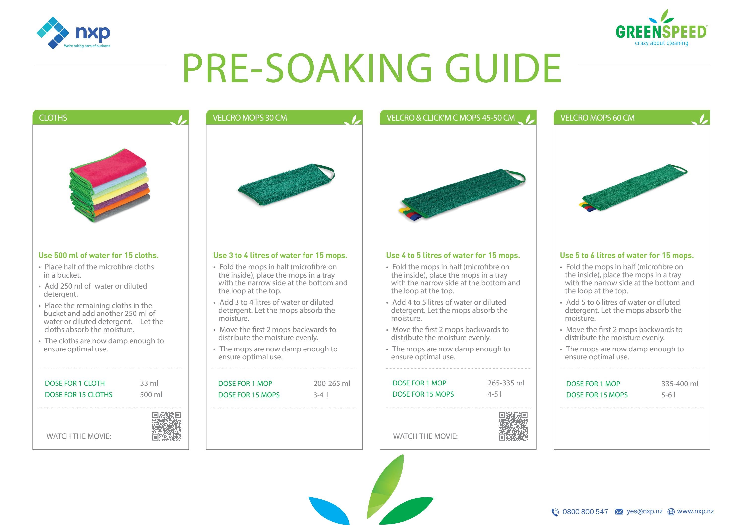 NXP Pre-soaking instructions by NXP Limited - Issuu