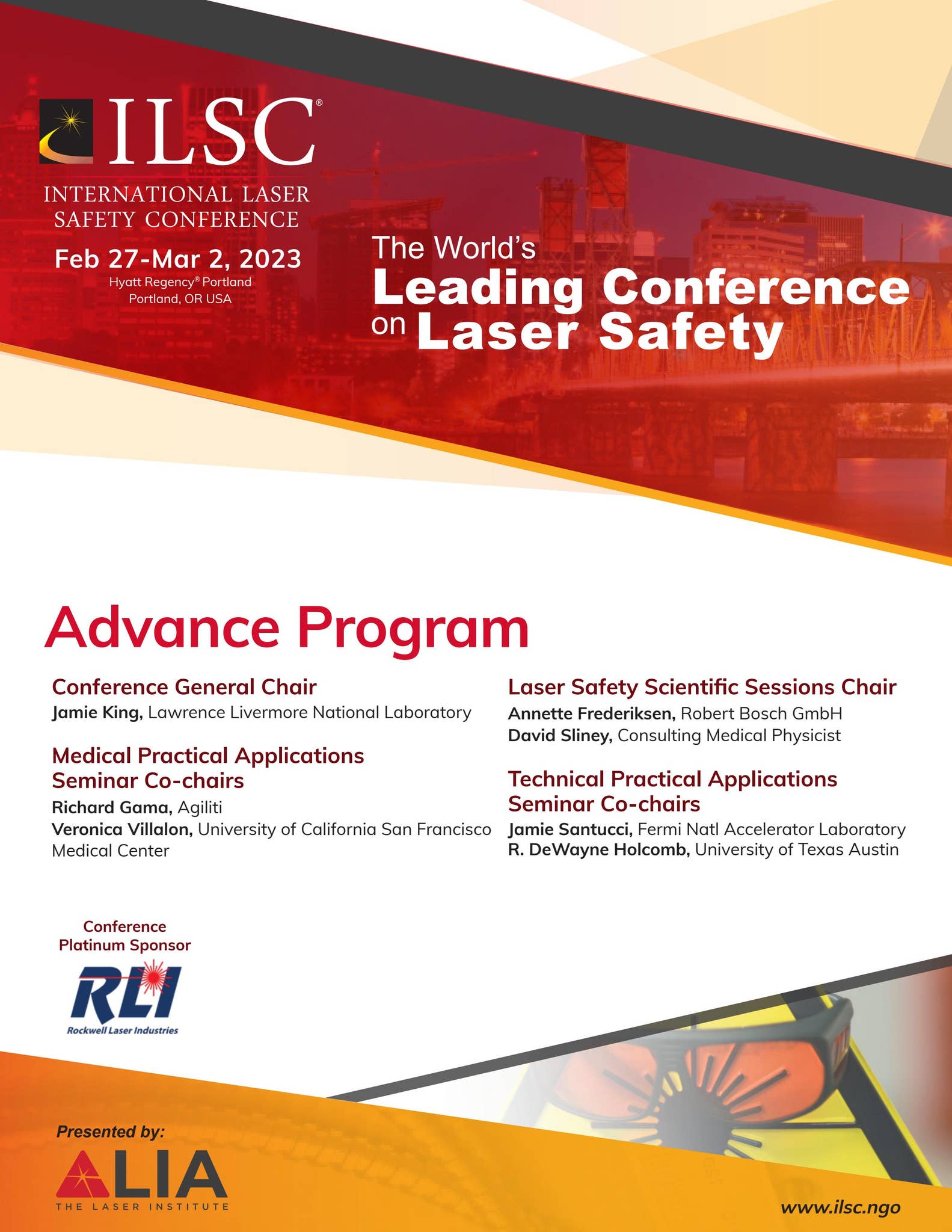 ILSC 2023 Advance Program by Laser Institute of America - Issuu