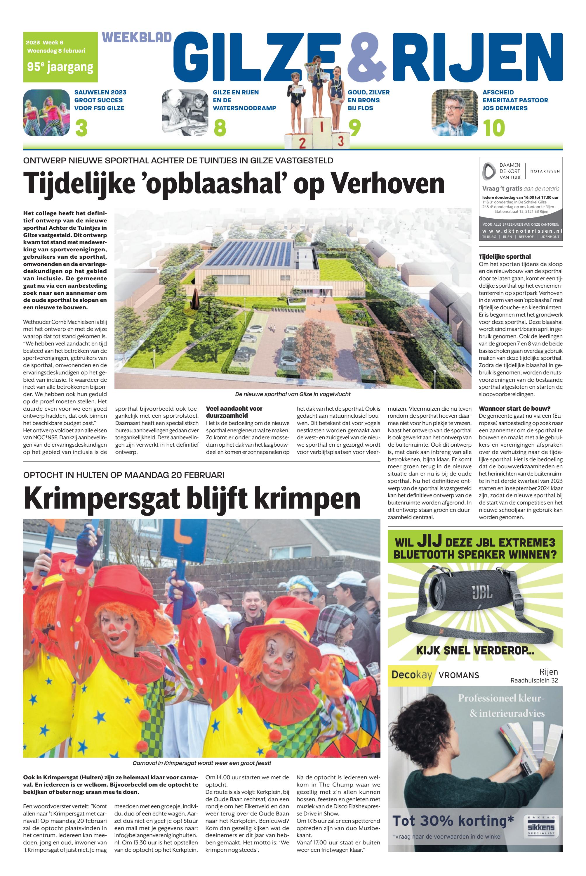 Weekblad Gilze en Rijen 08-02-2023 by Uitgeverij Em de Jong - Issuu