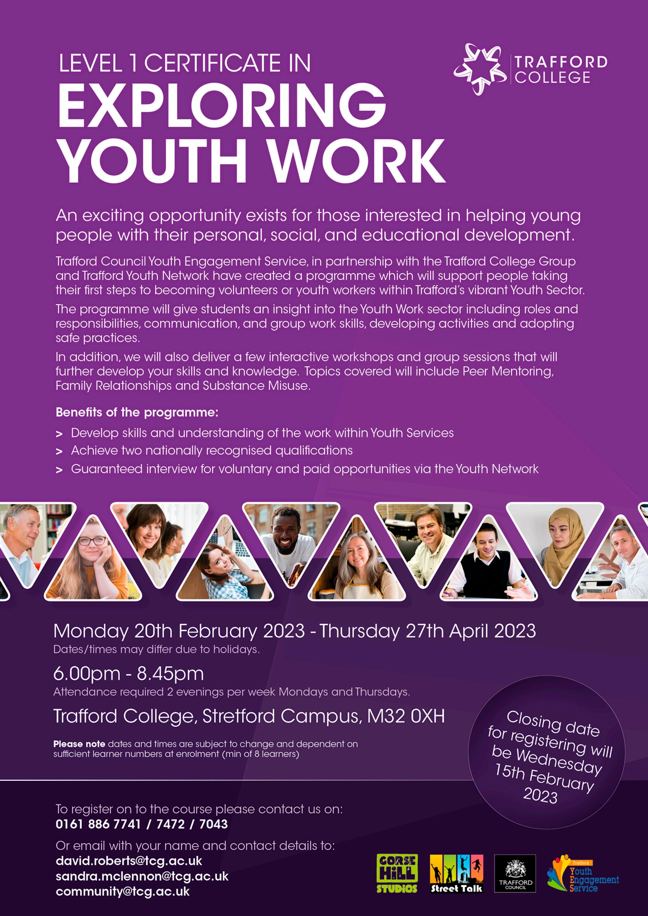 Exploring Youth Work by Trafford & Stockport College Group - Issuu