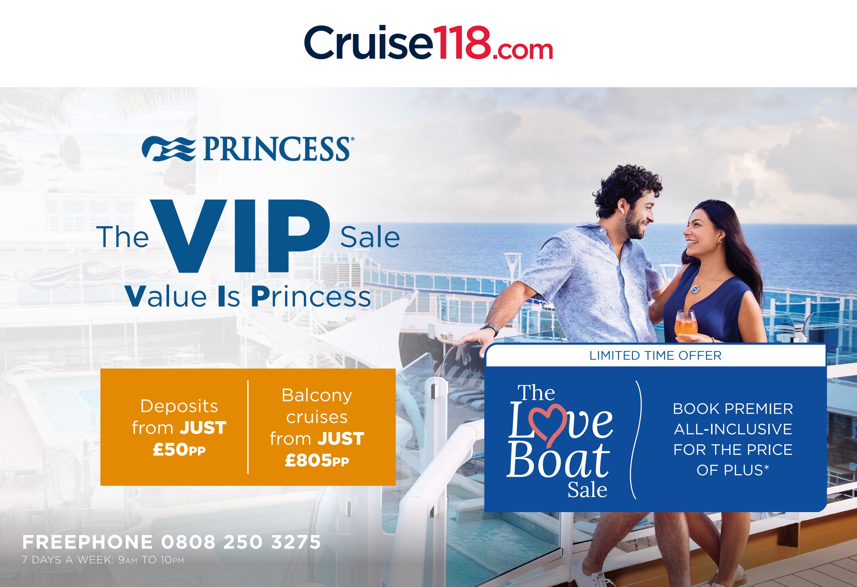 Cruise118 - Princess Cruises postcard February 2023 by WTH (UK) Ltd - Issuu