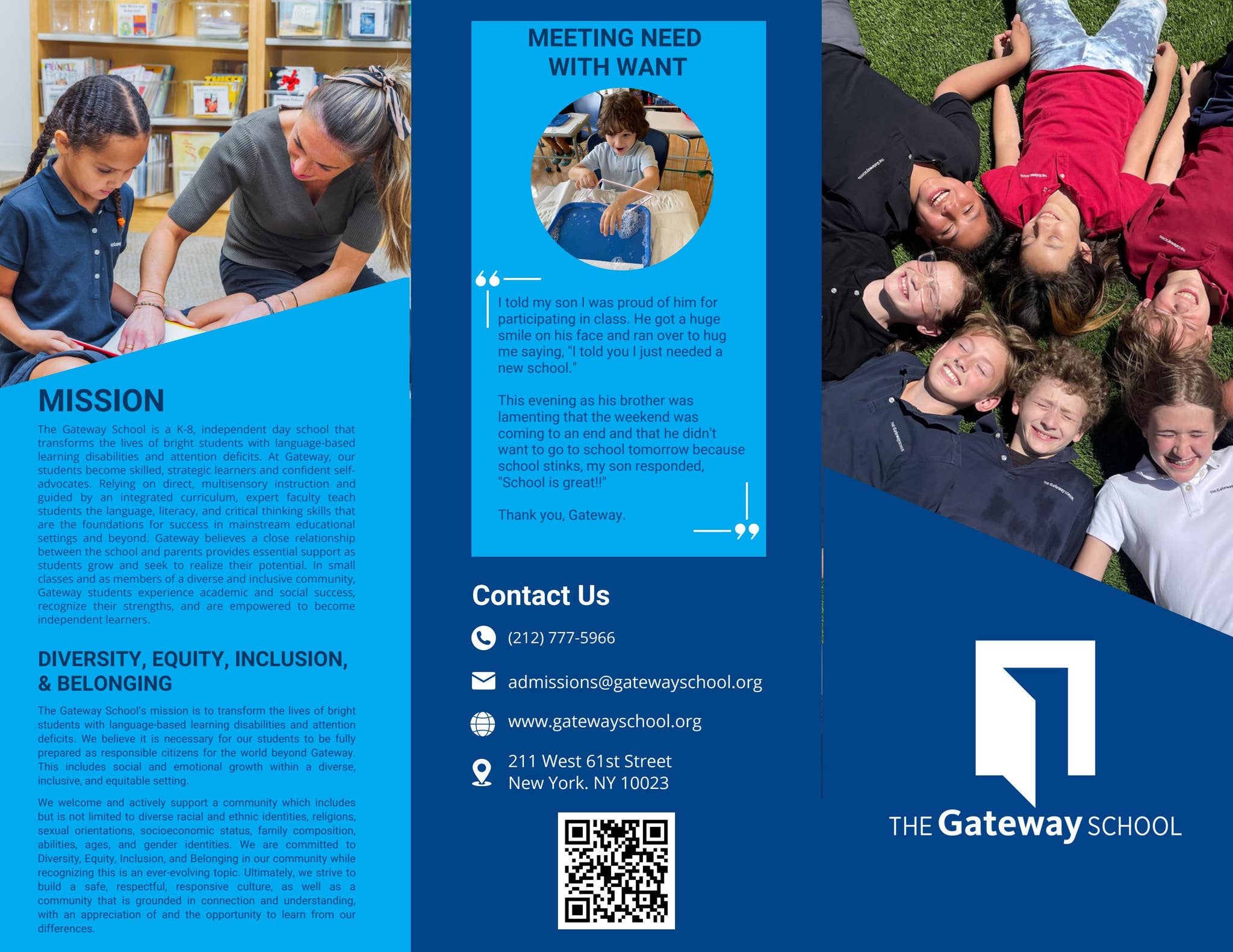 The Gateway School Admissions Brochure by The Gateway School - Issuu