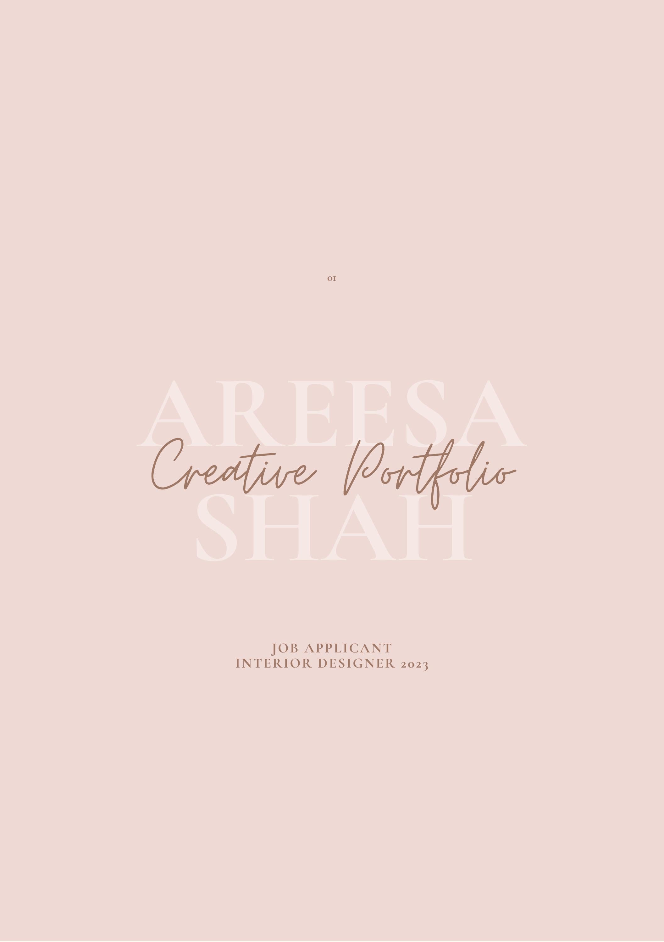Areesa Shah: Creative Portfolio 2023 by areesameiraiman - Issuu
