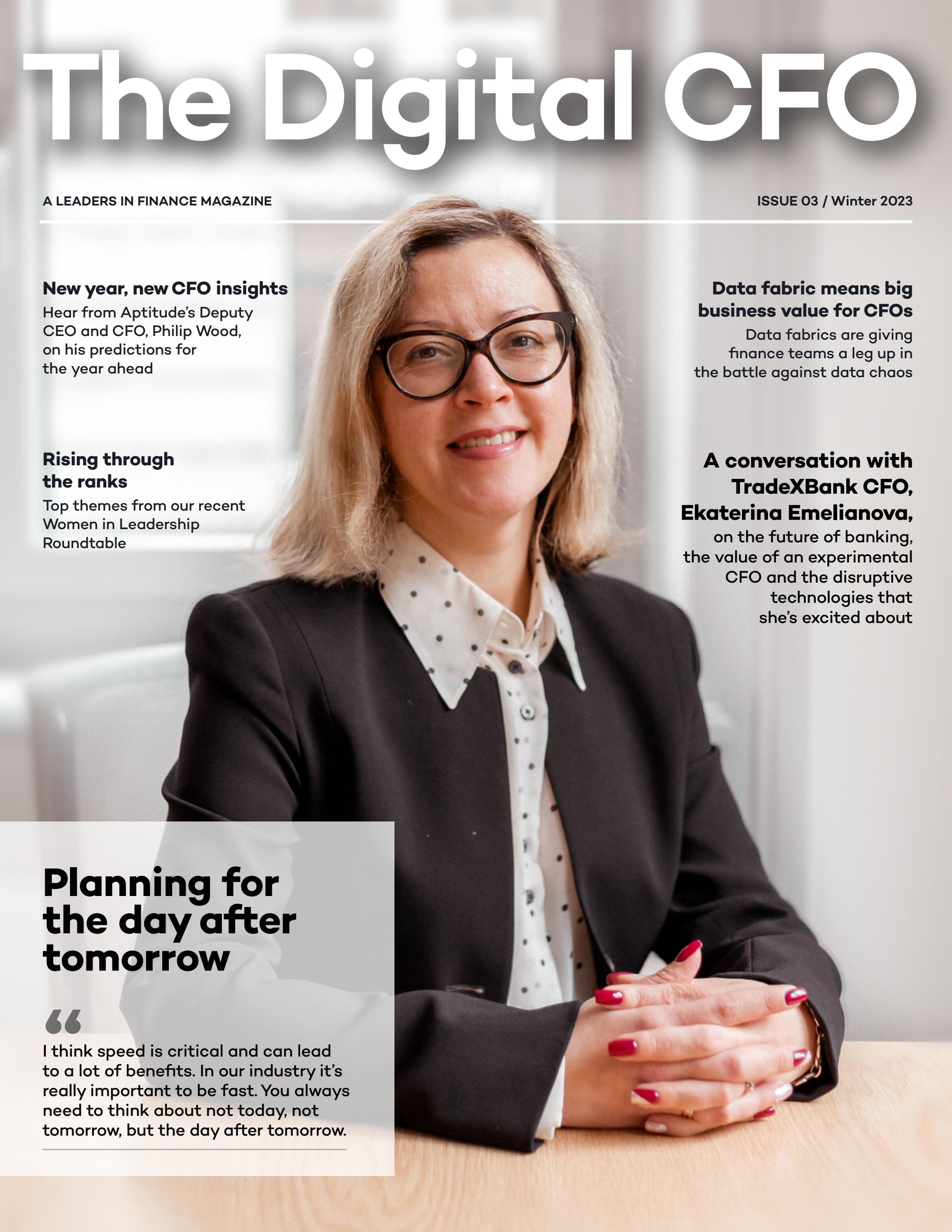 The Digital CFO Magazine (Winter 2023) by aptitudesoftware - Issuu