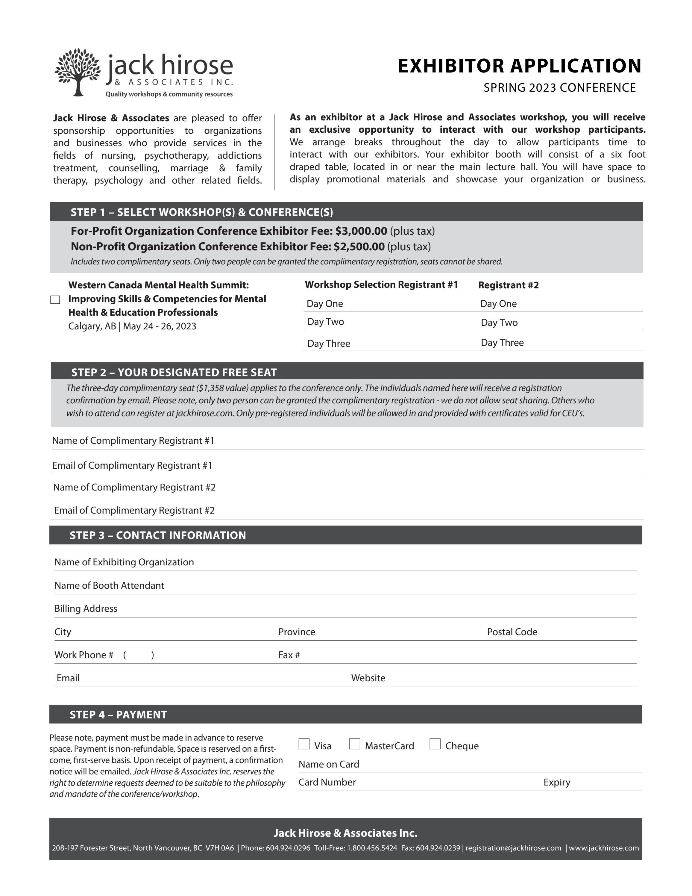 Exhibitor - Conference Application by jackhirose - Issuu