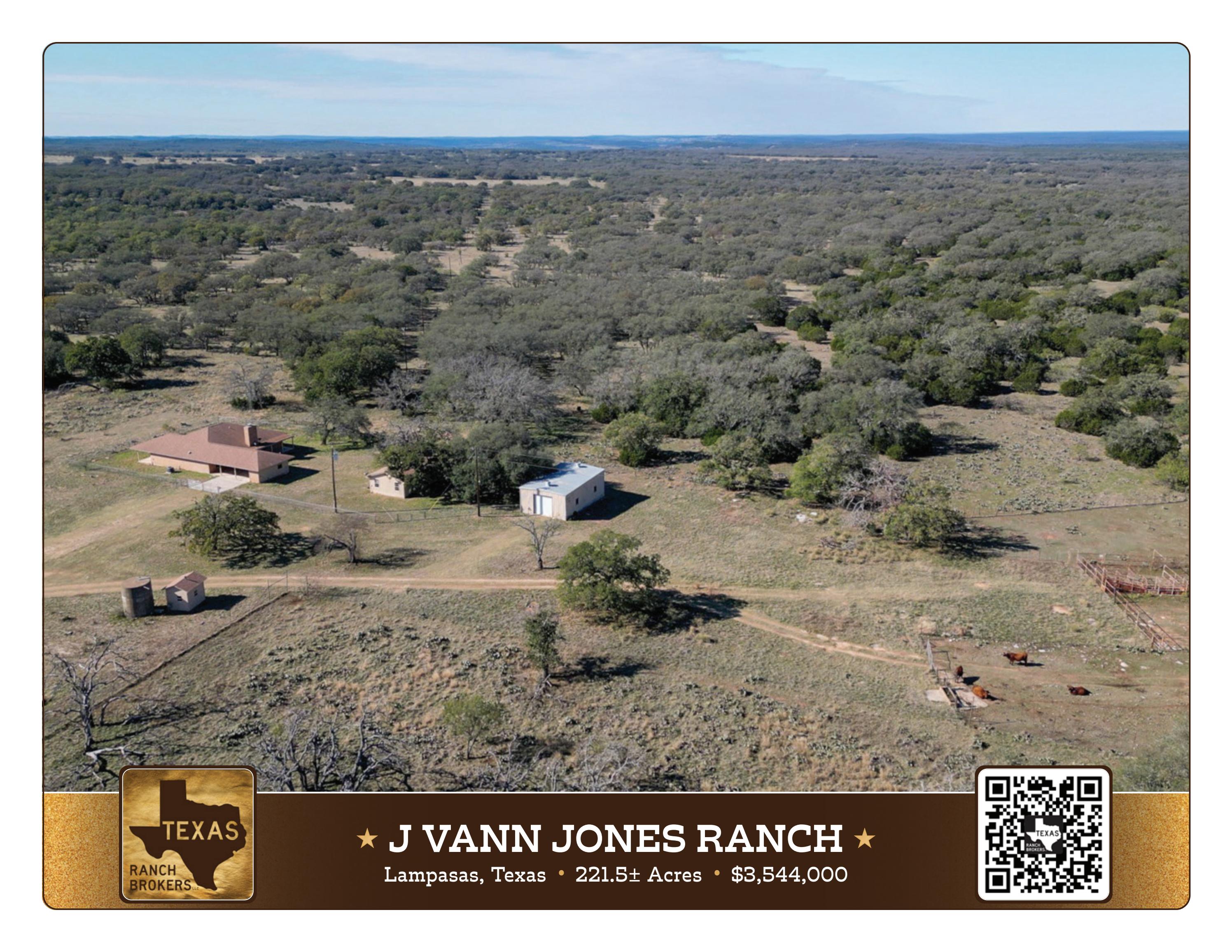 J Vann Jones Ranch Lampasas, Texas - Texas Ranch Brokers by American ...